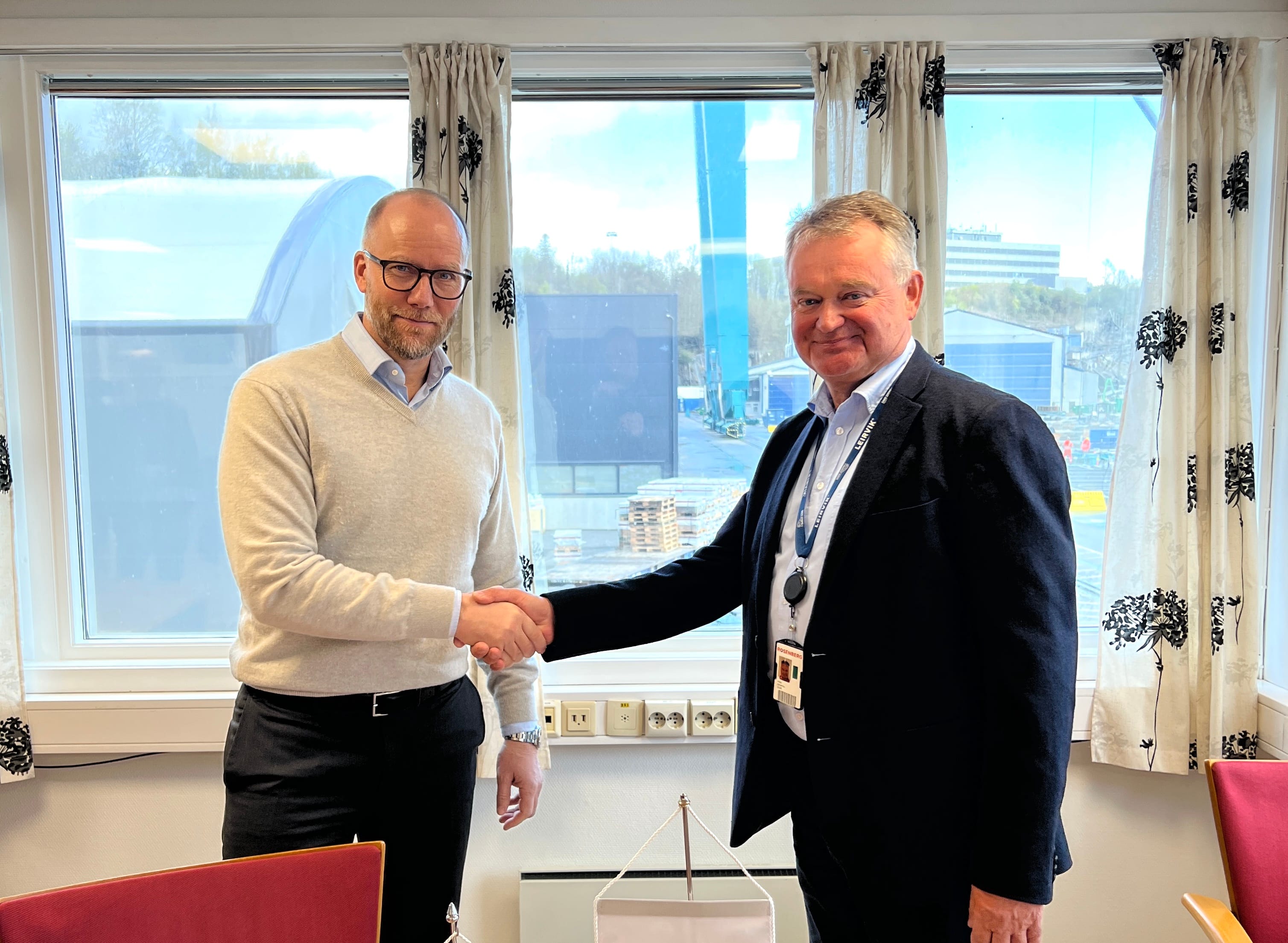 Signerte milliard­kontrakt - sunnhordland.no