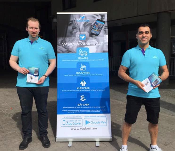 Formidler hjelp til vask via ny app - smp.no