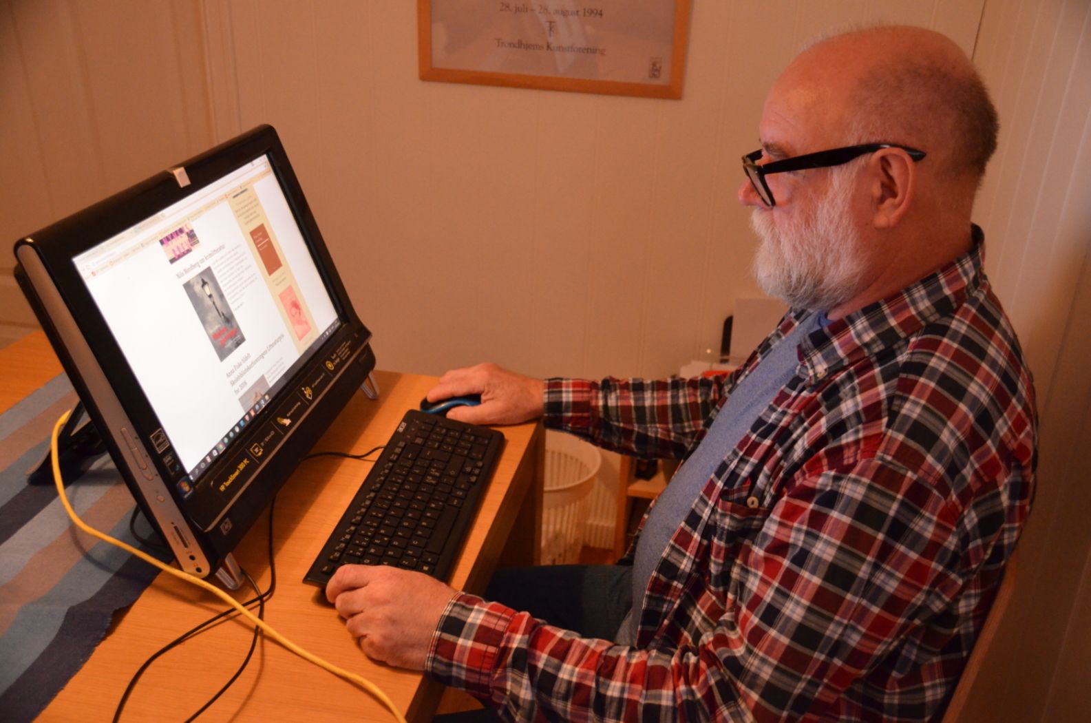 Hans Anton har noe viktig å fortelle - avisafroya.no