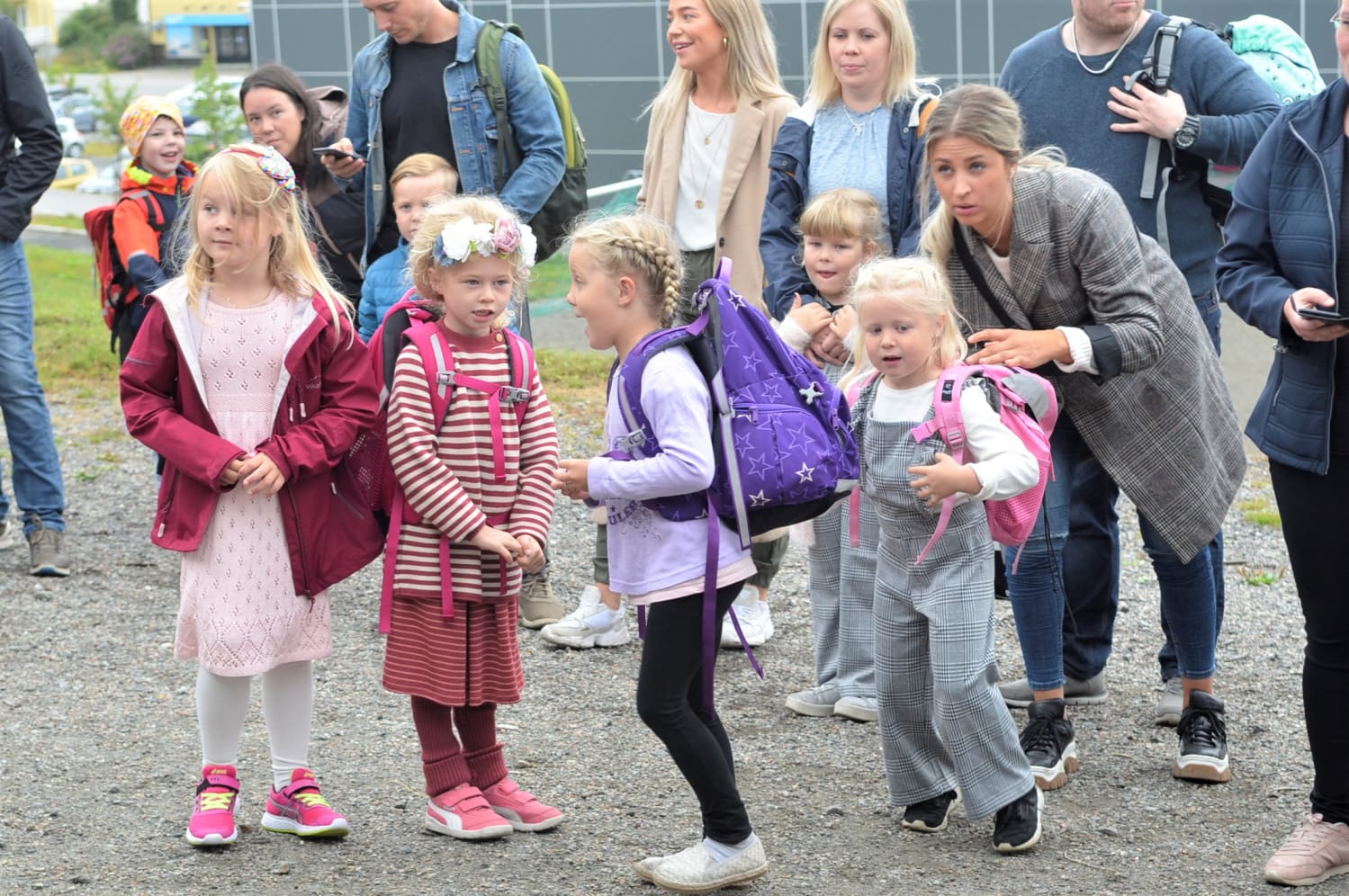 Stort kull på Seljestad: Spente førsteklassinger i gang - ht.no