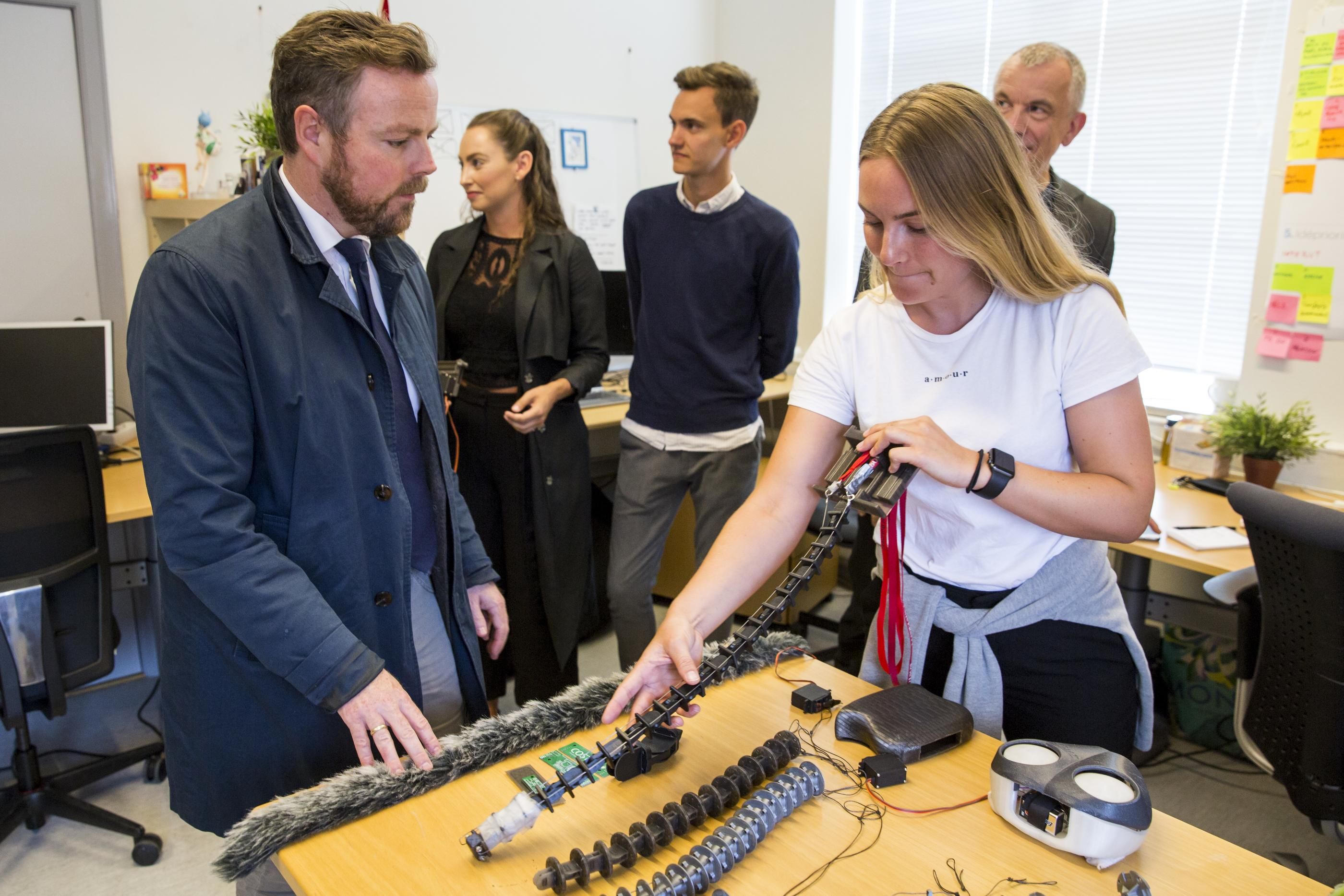 NTNU-studenter skal erobre verden med bevegelig hale - adressa.no