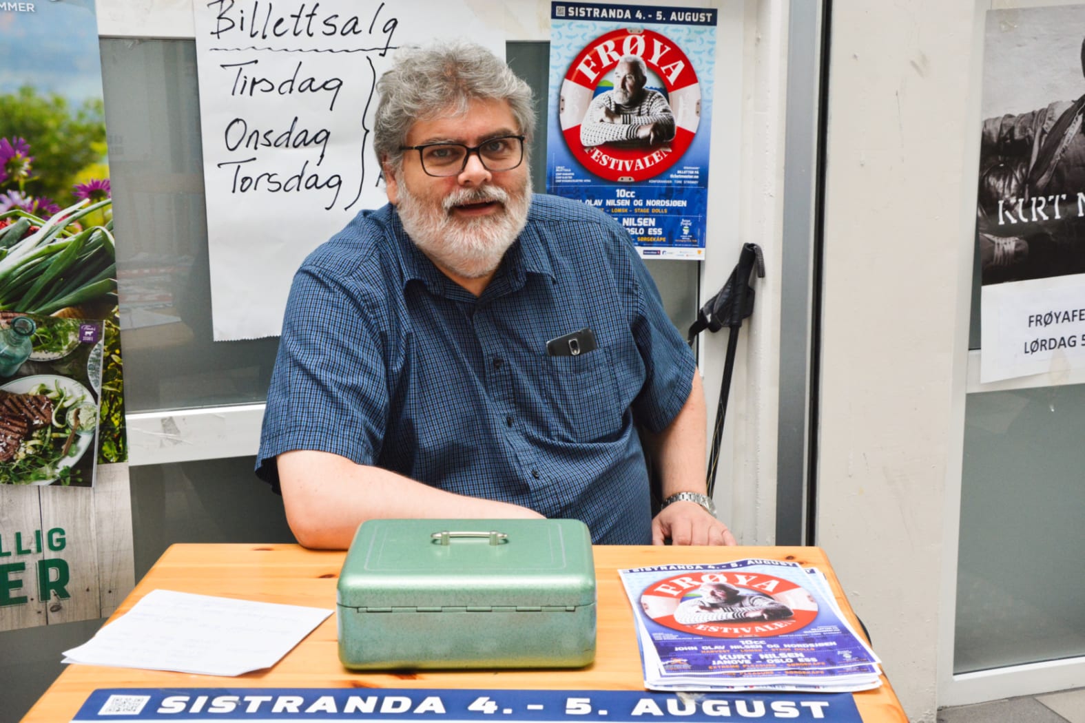 Frivillig på festival for femte gang - avisafroya.no