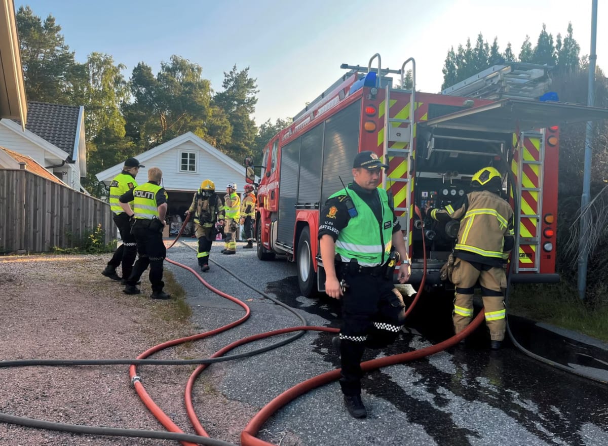 Rykket ut til brann i bolig - fvn.no