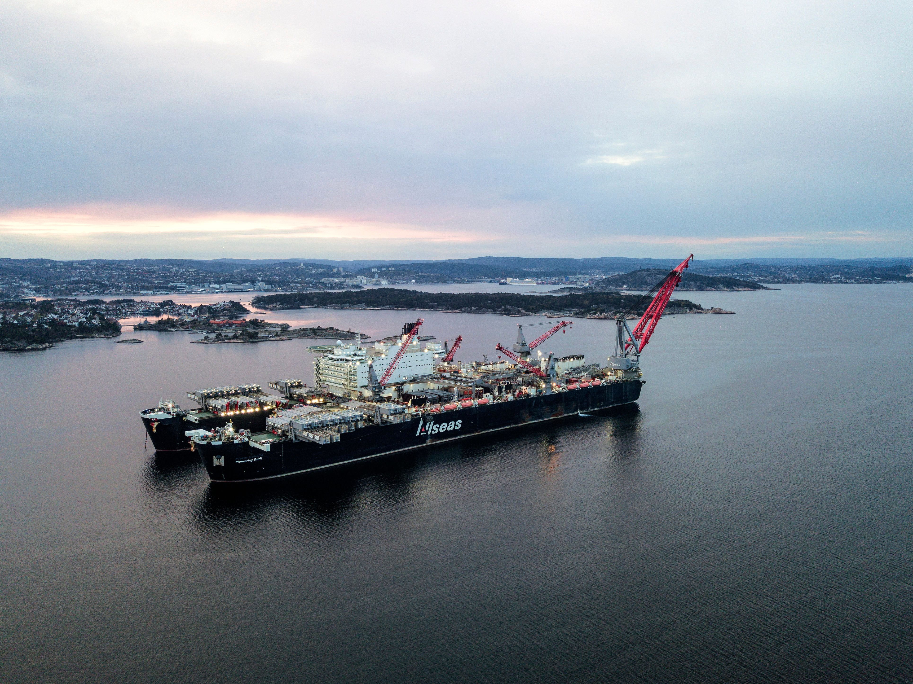 Gigant­skipet la gassled­ning til 100 milli­arder kroner. Nå blir den ...