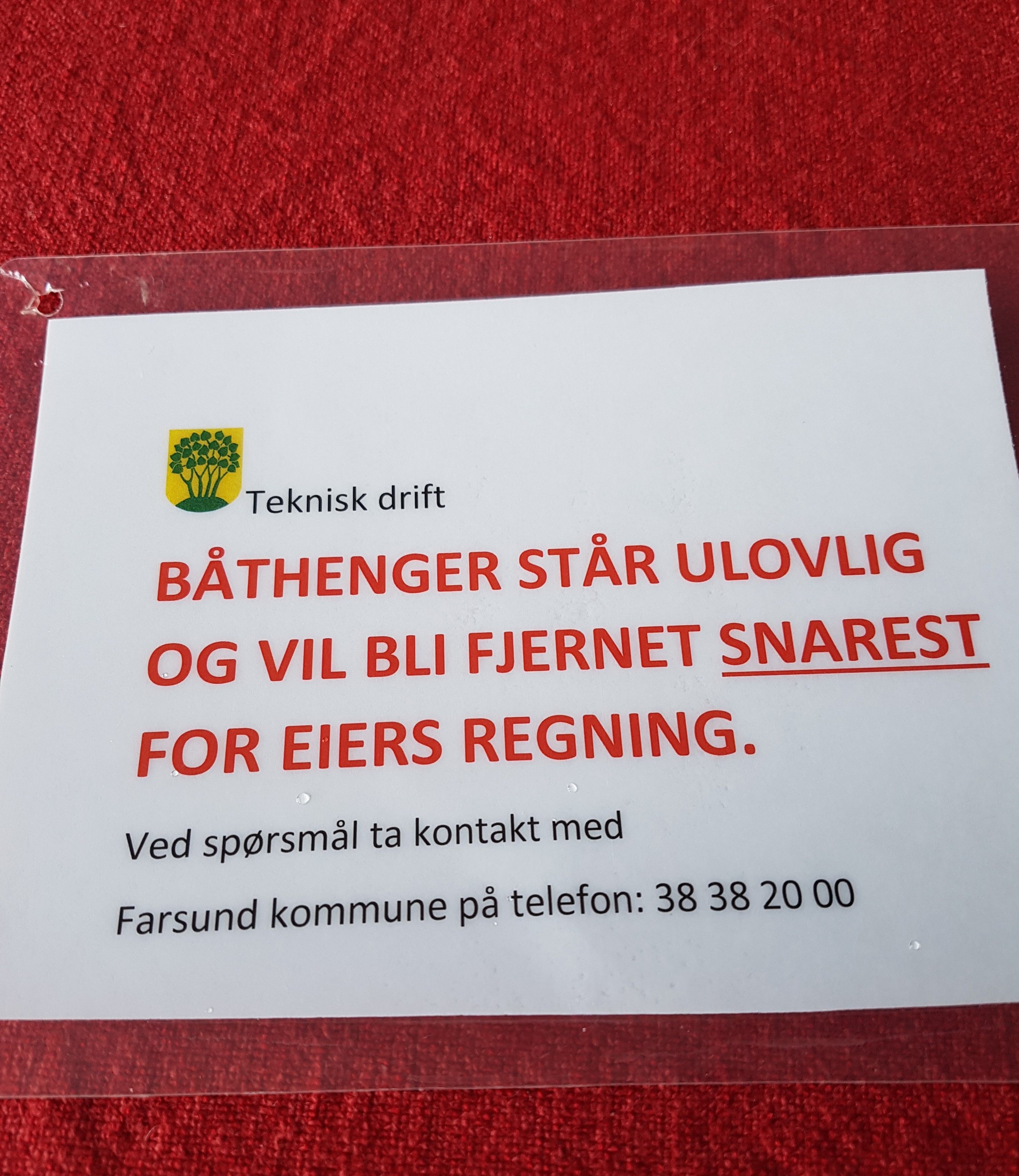 Reagerer sterkt på kommunal advarsel - lister24.no