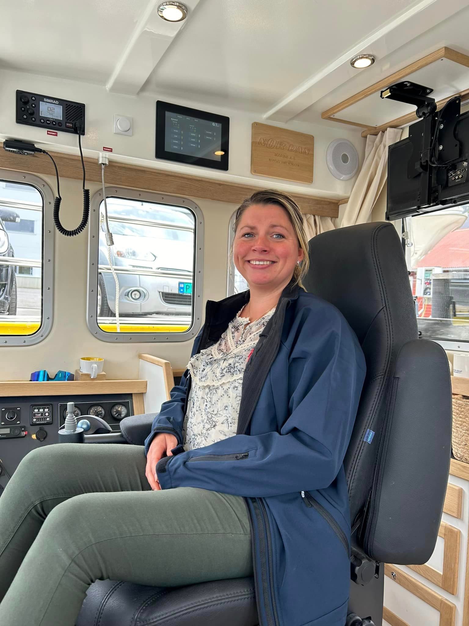 Sjekk den nye båten til Inger-Marie - vestnytt.no