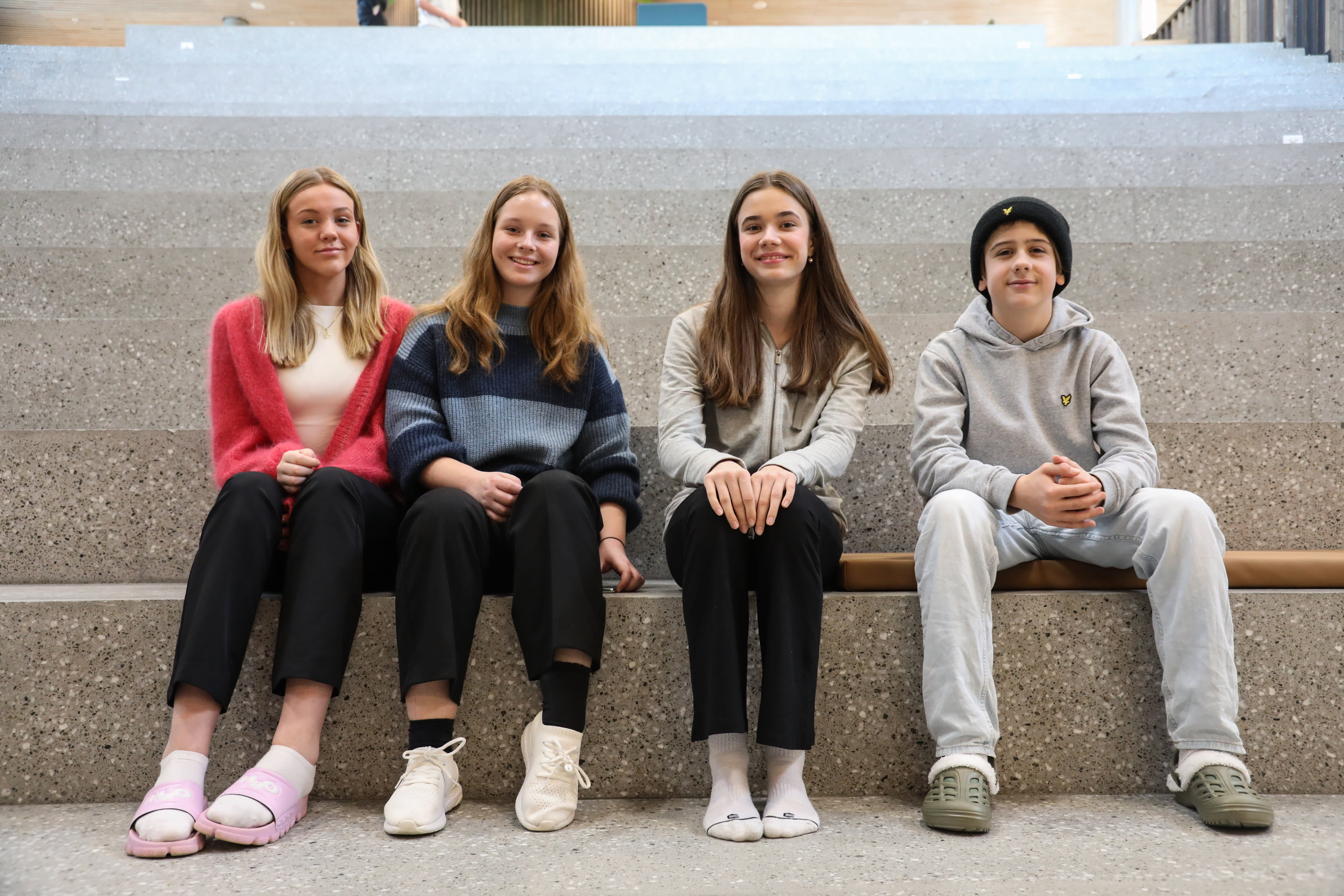 Første dag på splitter ny skule: – Dette toppar forventingane ...