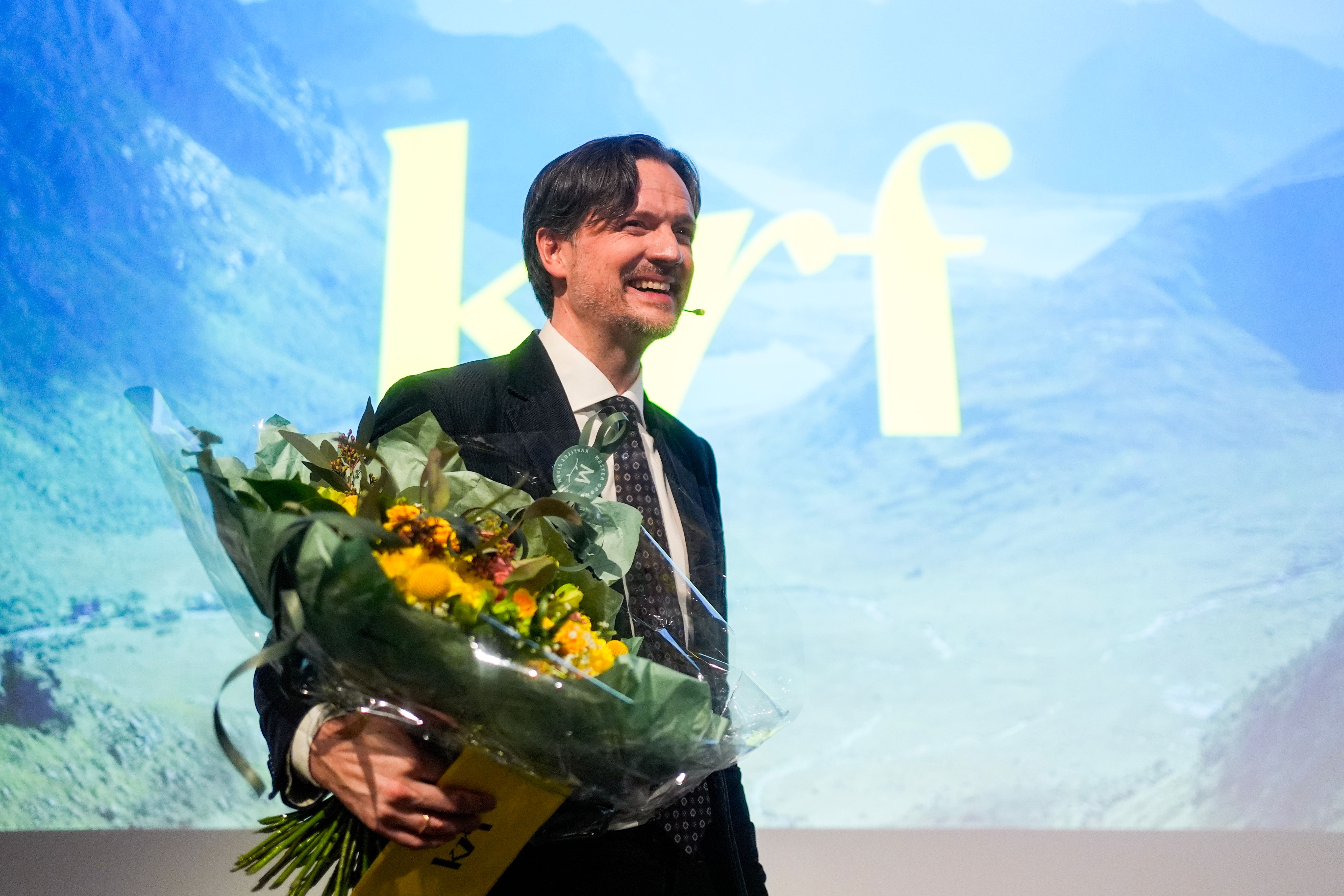 KrF ligger an til beste valg på 12 år: – Vi kniper oss litt i armen ...