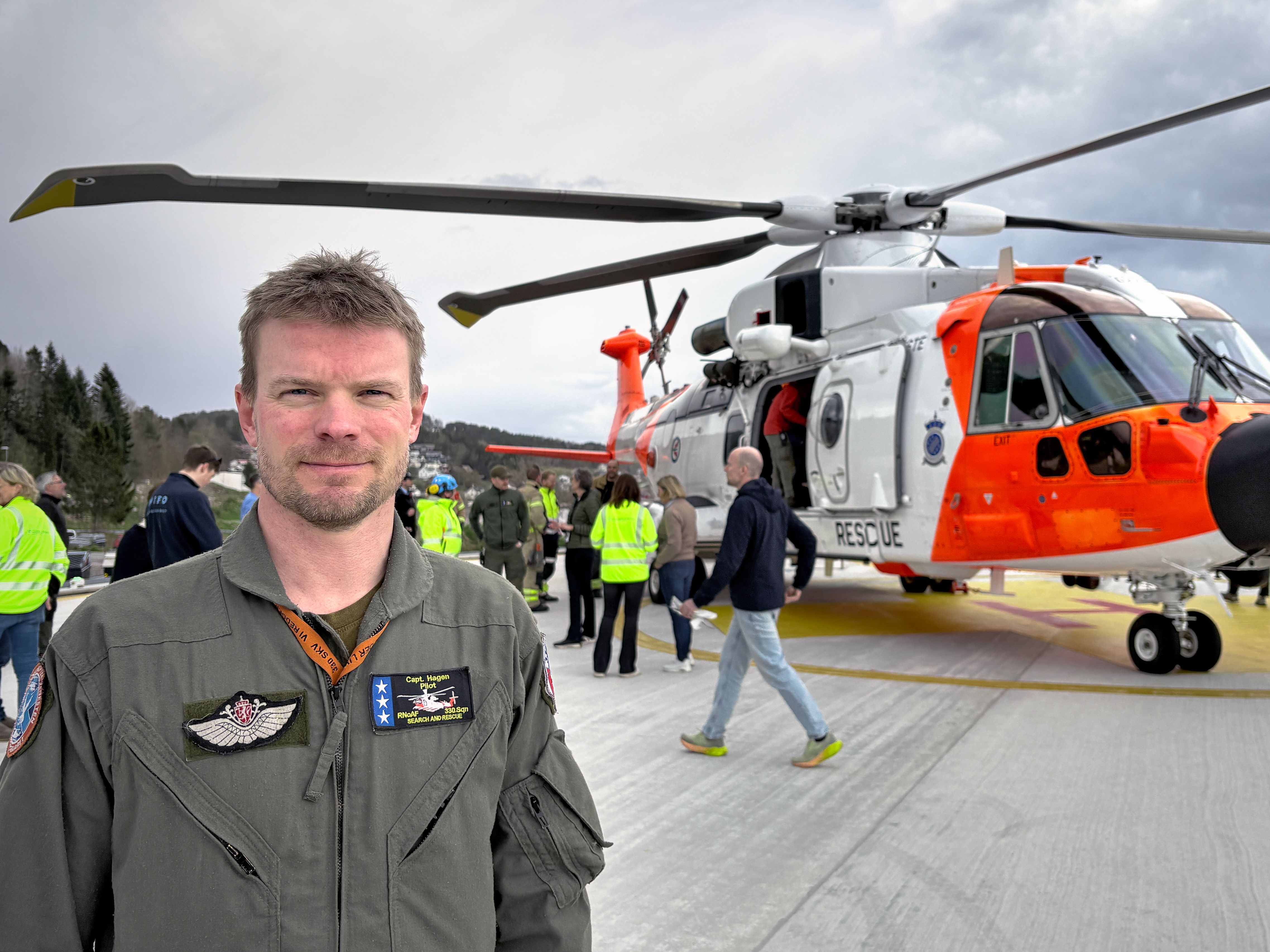 Test med Sar Queen – slik blir vernet mot rotorvind - rbnett.no