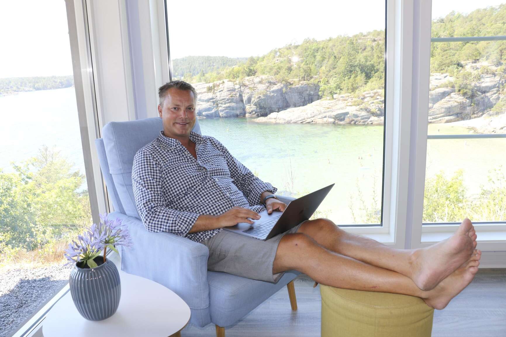 Stian satser stort i USA- men først er det ferie på Hydrostranda ...