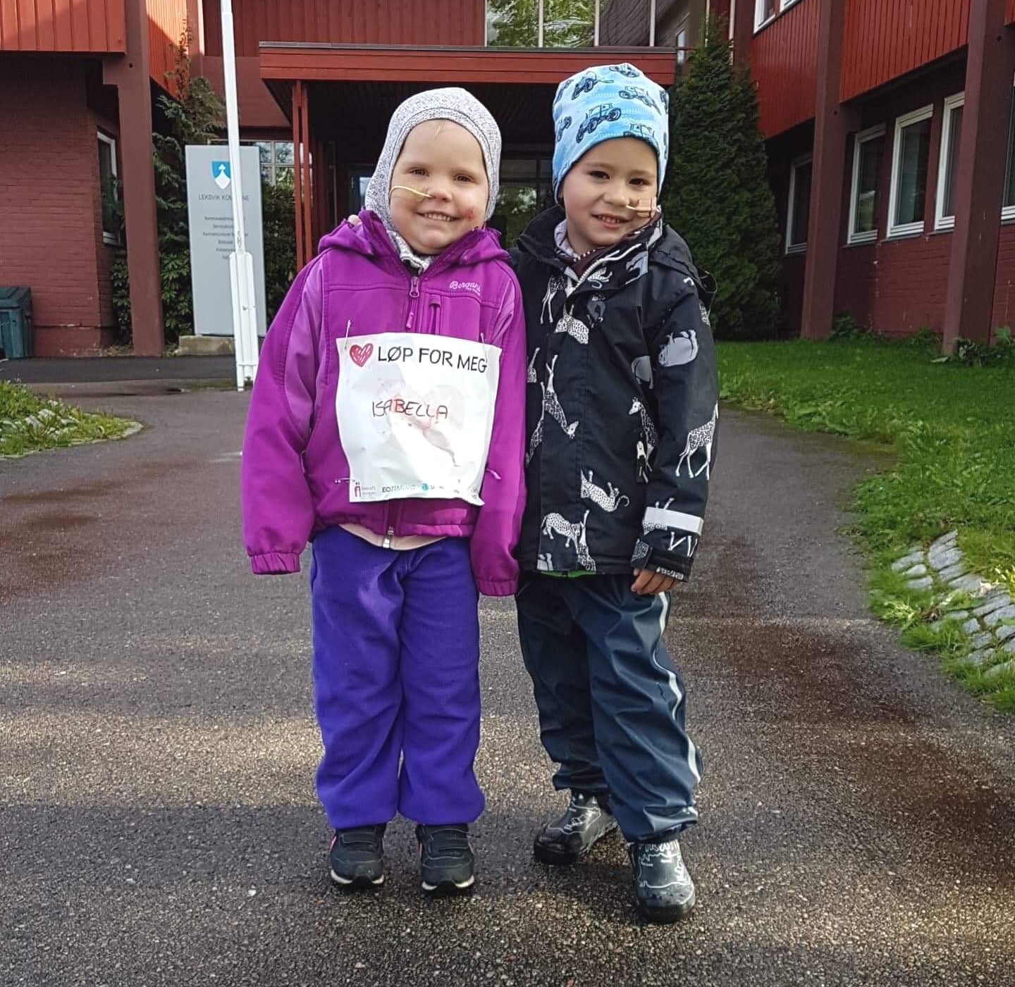 Det var ekstra stas for Odin Johannes at Isabella kom - fosna-folket.no