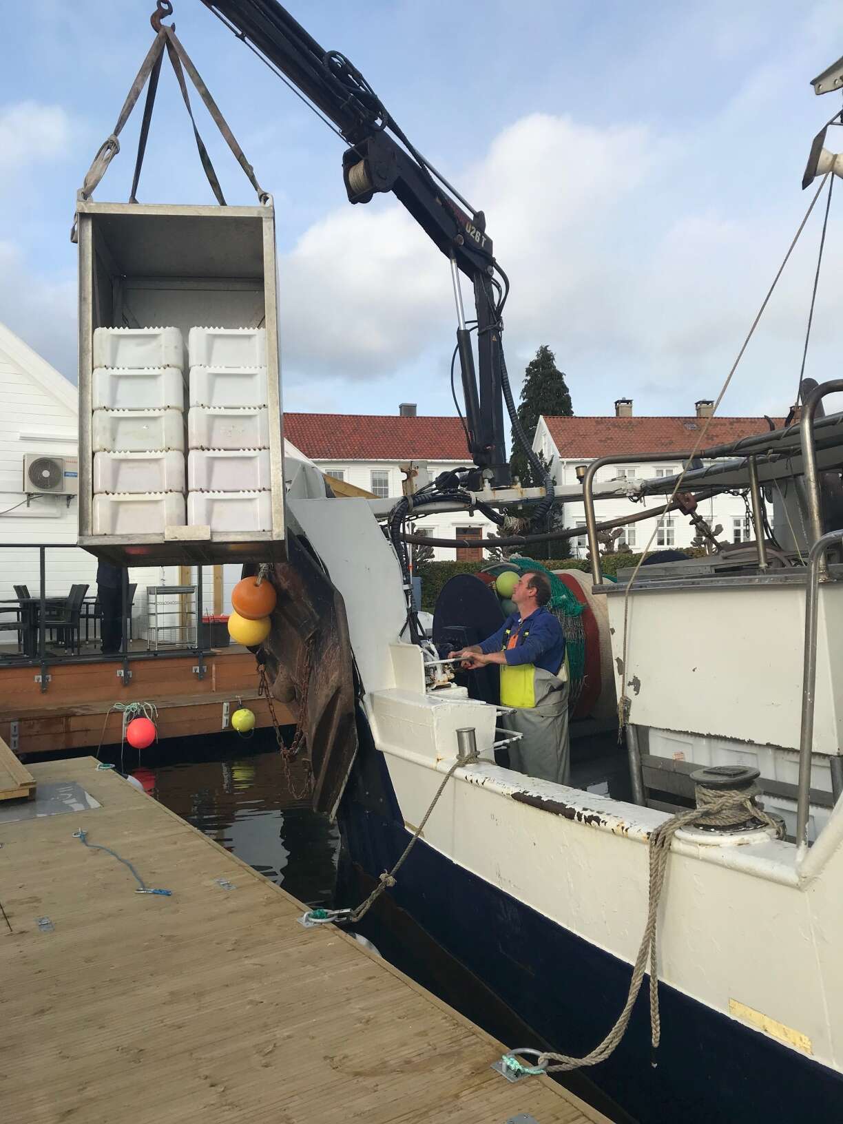 Ferske reker på Fiskebrygga - lp.no