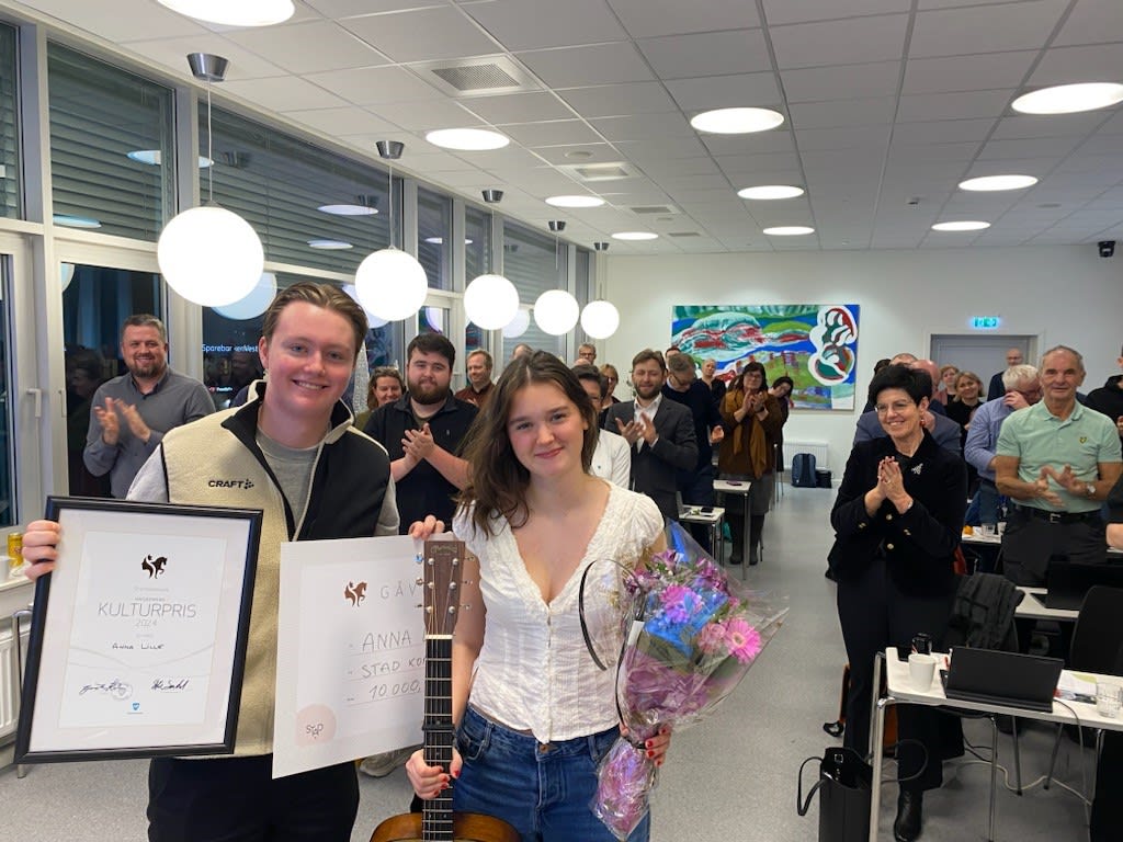 Anna Lille rørt over å få pris