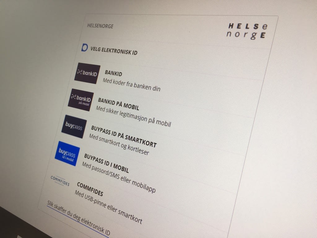 Innlogging P Helsenorgeno Helsenorgeno