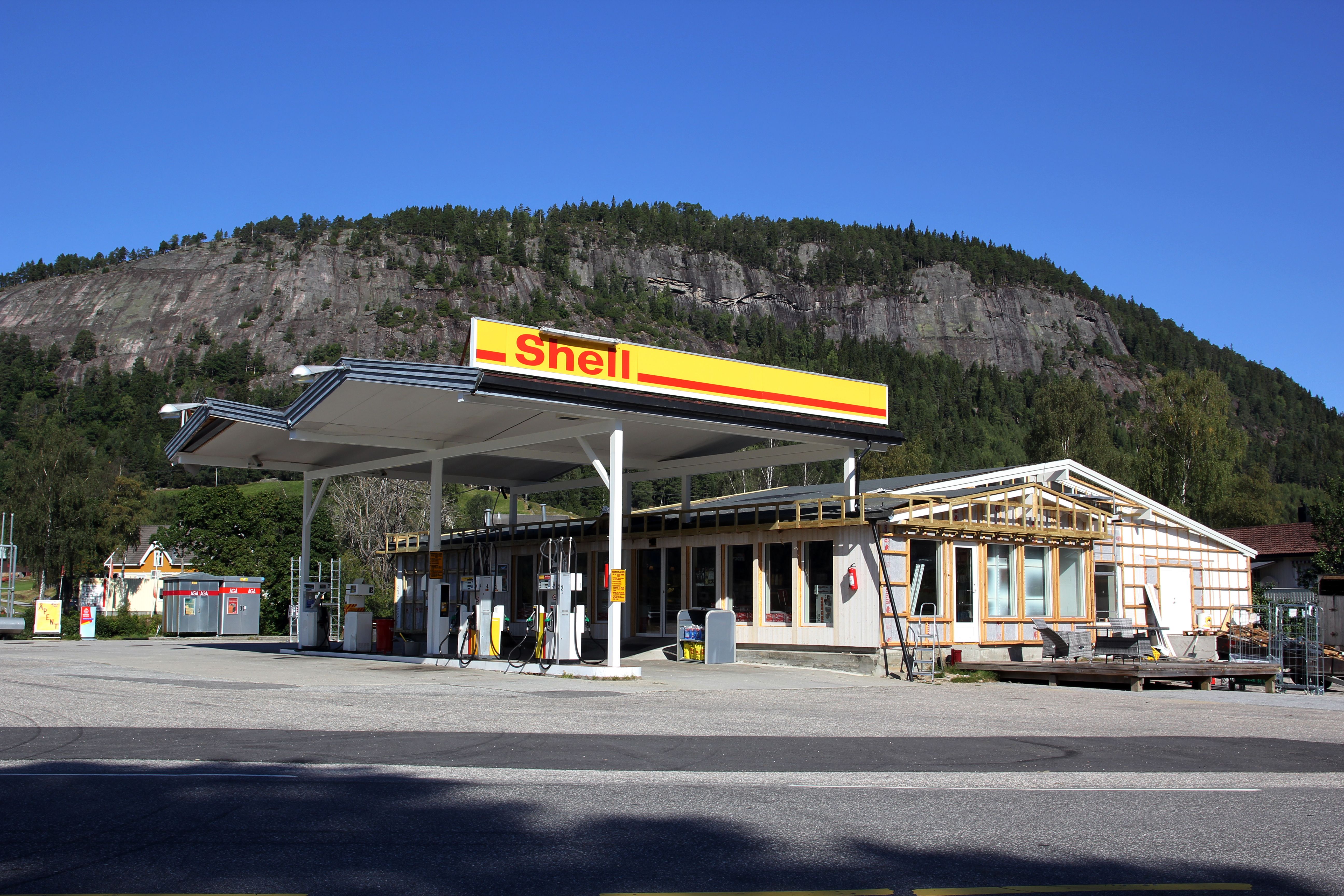 Shell på Bygland stengd - fvn.no