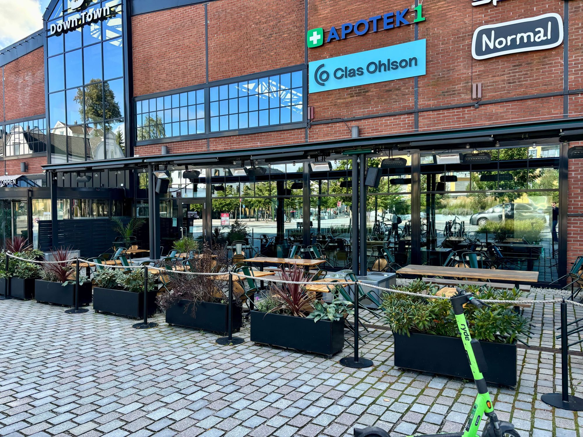 Nærmer seg åpning inne på kjøpesenteret