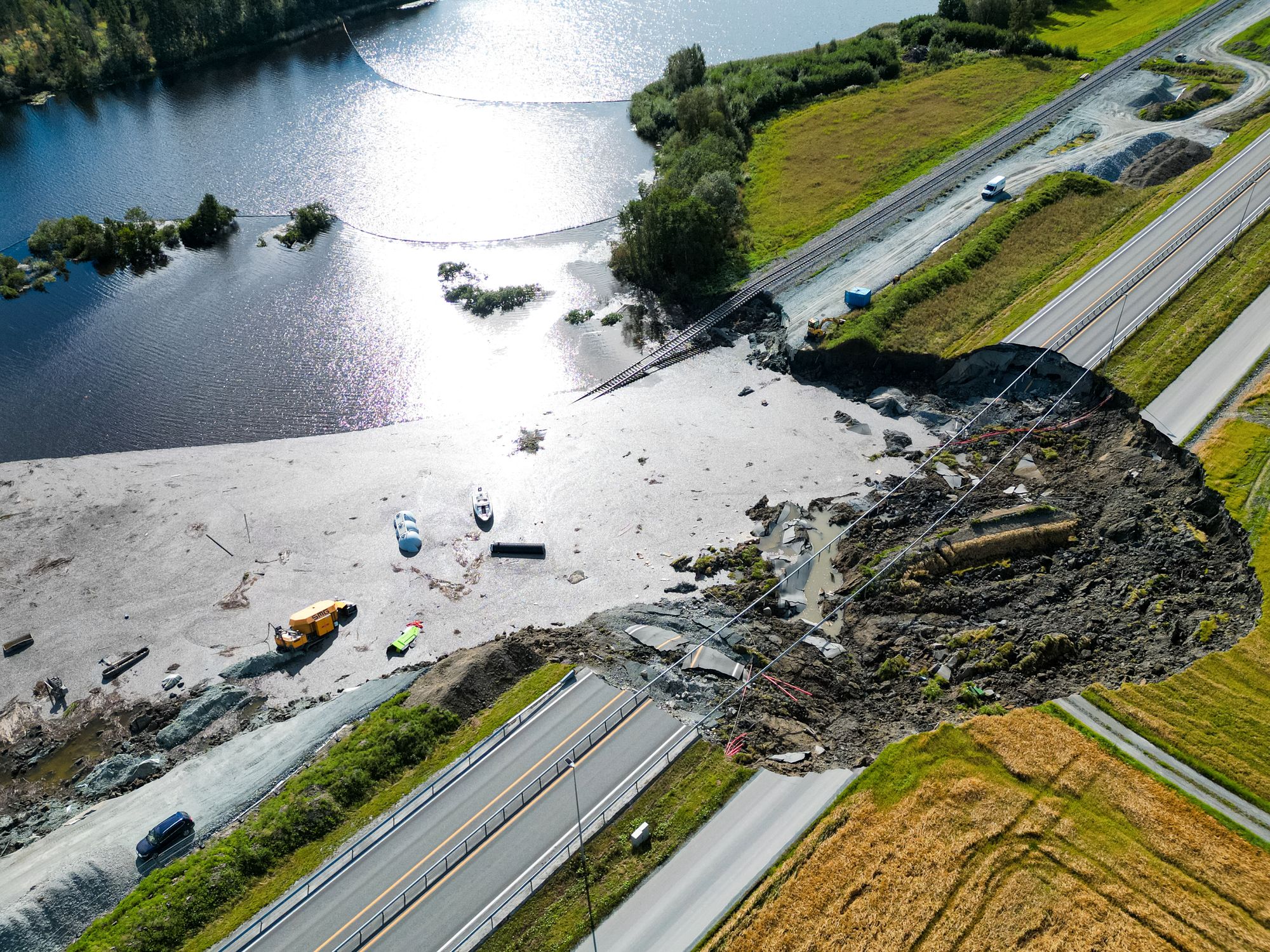 Planlegger midlertidig E6 ved Nesvatnet