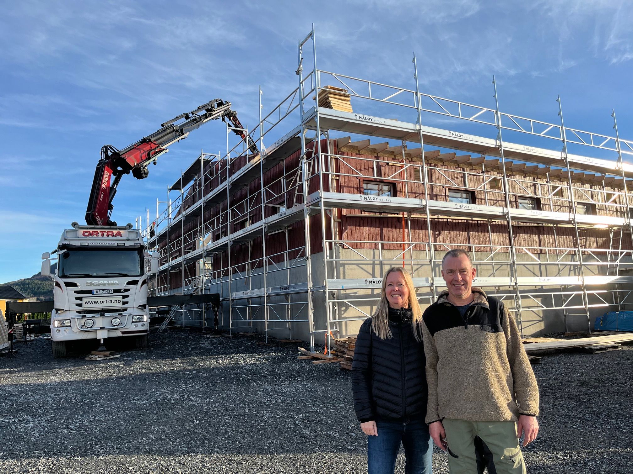 Toppmoderne fjøs under bygging på Stårheim - fjordabladet.no