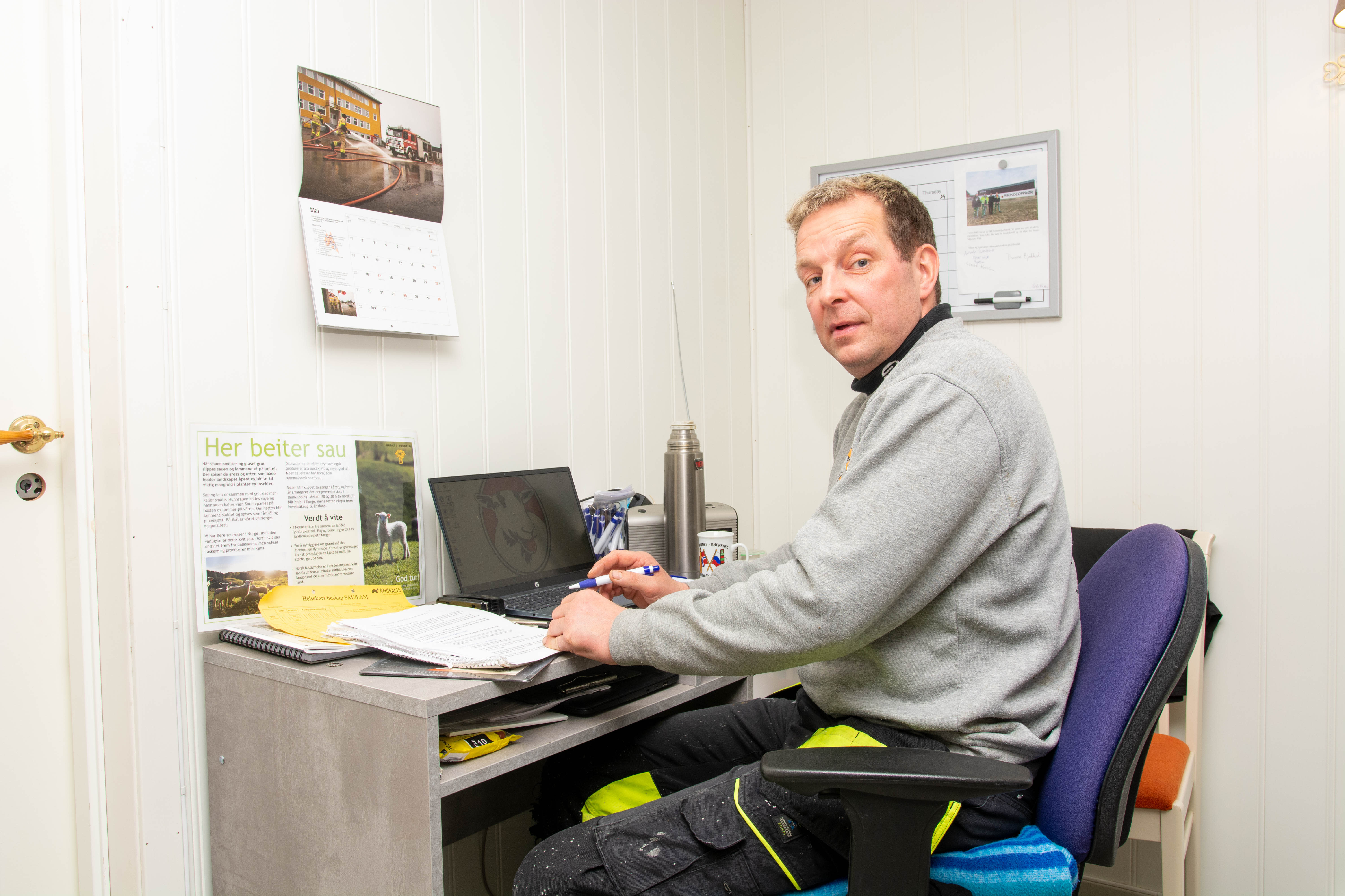 Heiv seg rundt og hentet aggregater til bøndene - vol.no