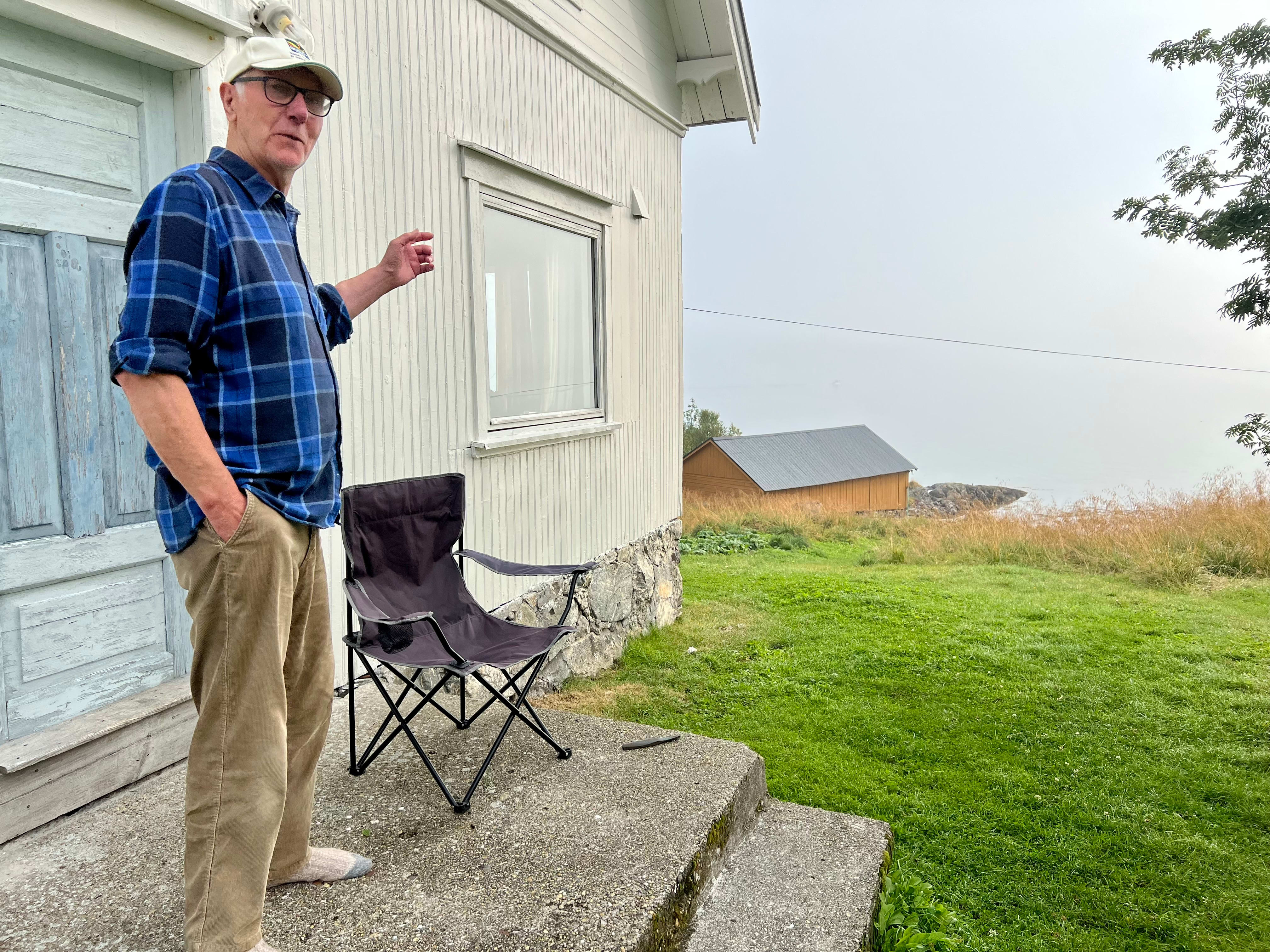 Arvid har blitt en attraksjon – turister kommer på besøk i hopetall ...