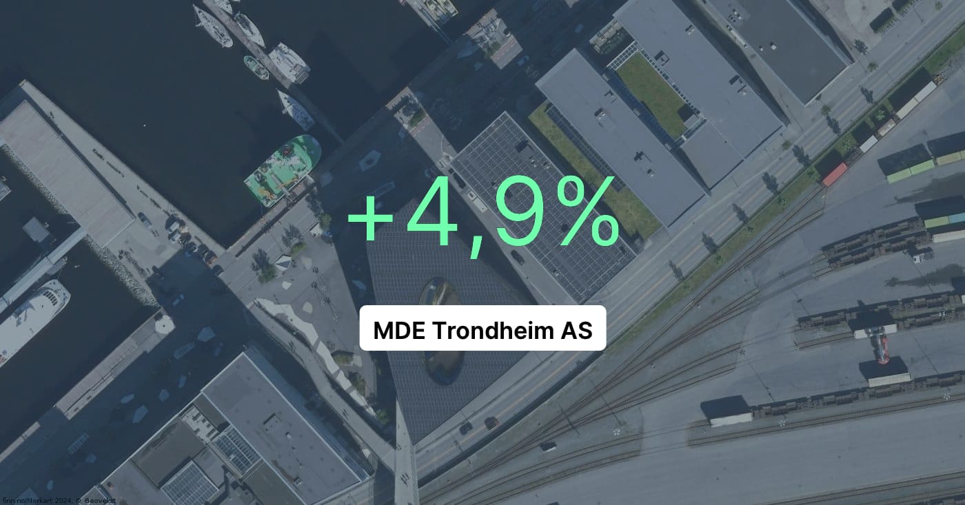 Eksplosiv økning i inntektene til MDE Trondheim AS - mn24.no