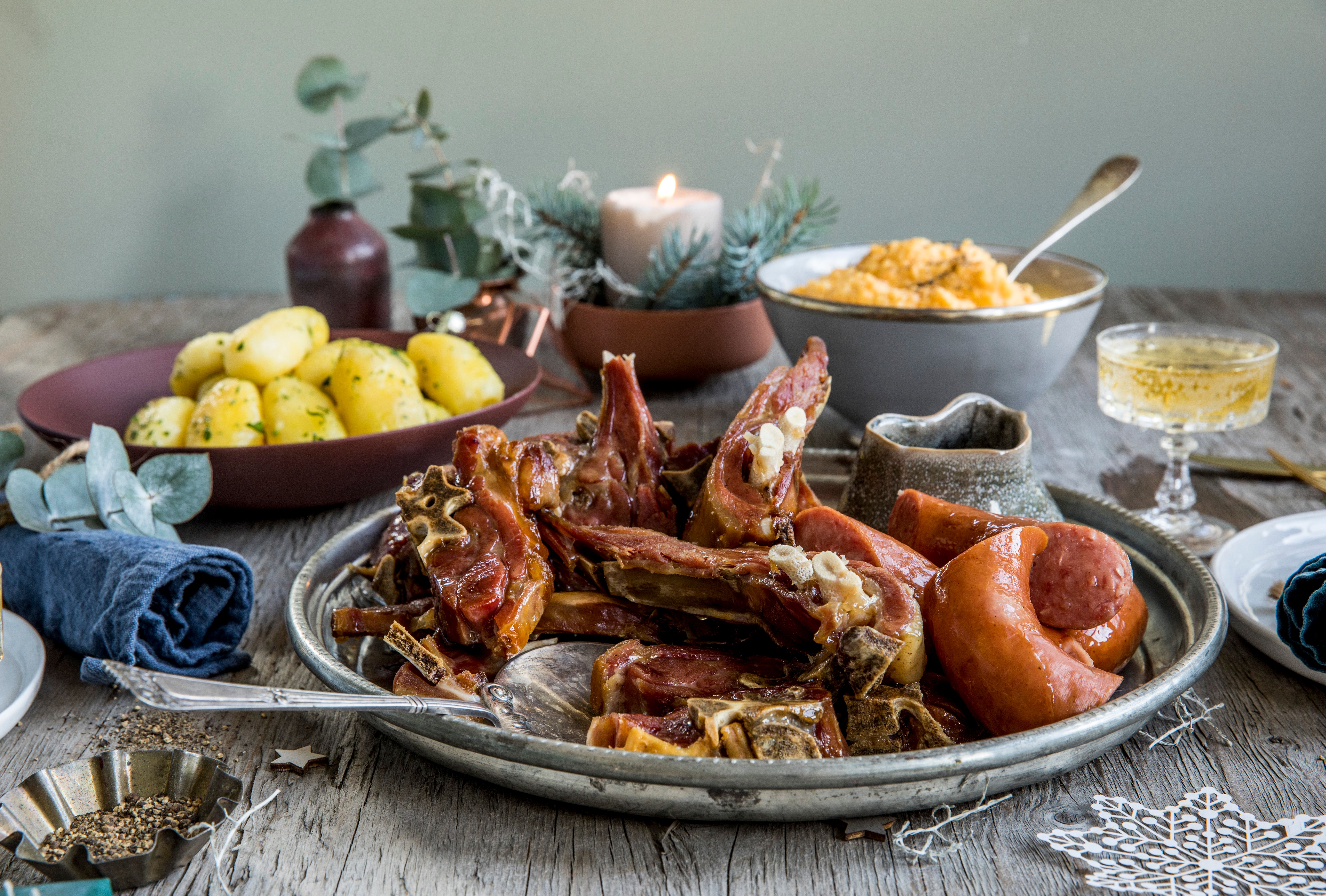 Ribbe og pinnekjøt er framleis jule-favorittane - fjordabladet.no