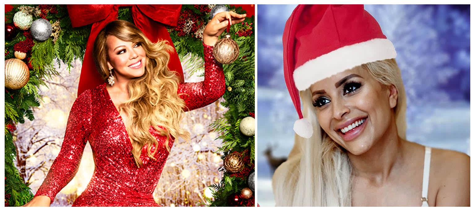 Linni Meister prøver seg på Mariah Careys landeplage av en julelåt ...