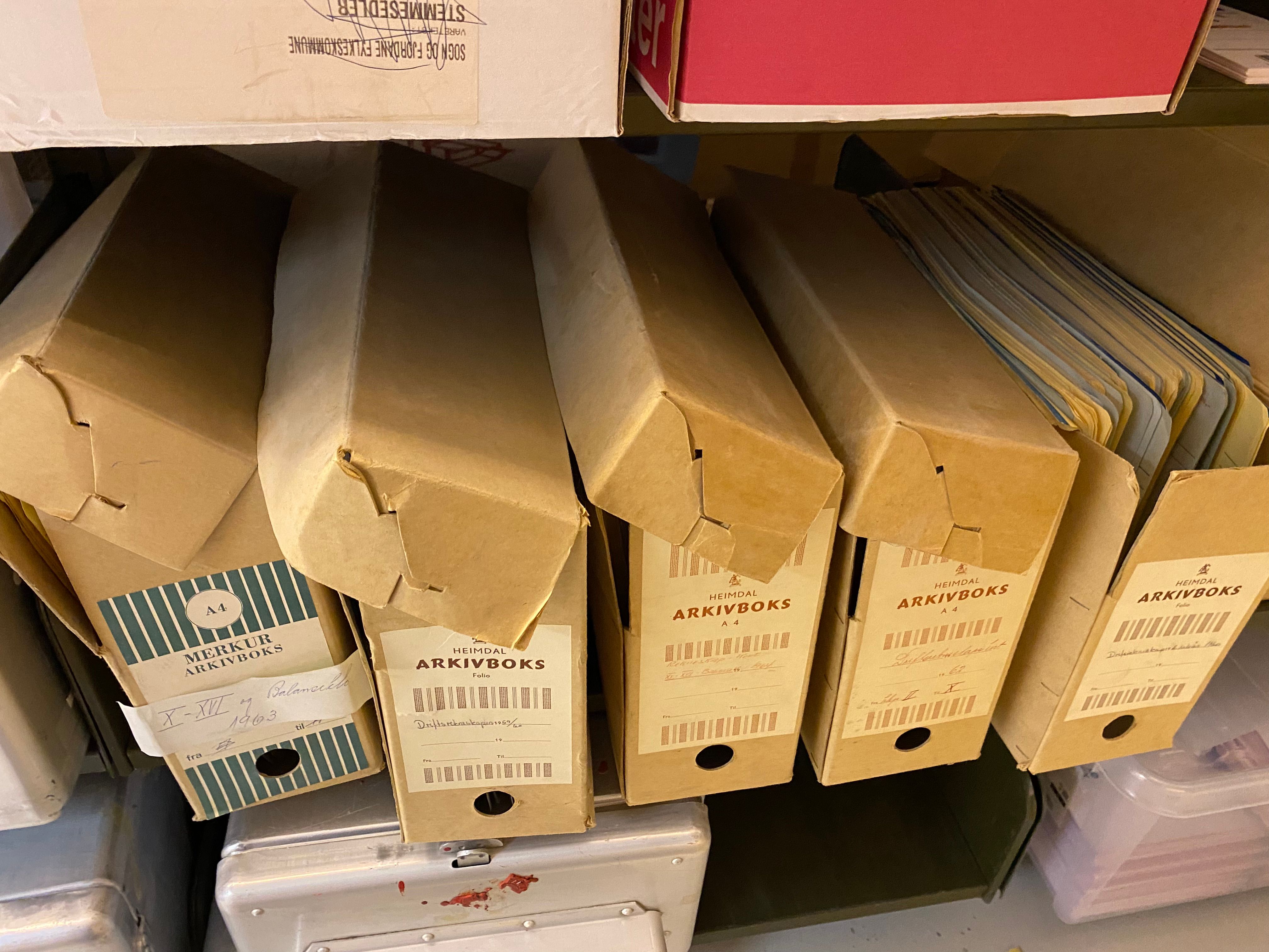 No er 5500 arkivboksar pakka og levert - porten.no