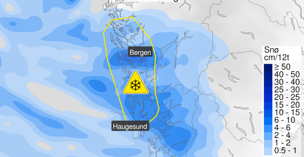Har sendt ut farevarsel om snø - av-avis.no Har sendt ut farevarsel om snø - av-avis.no