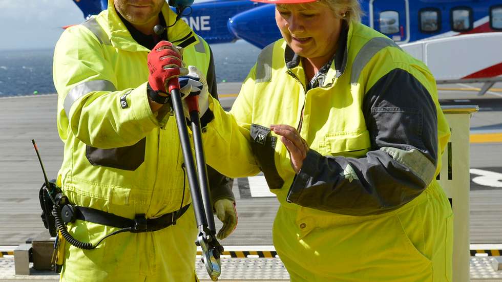 Solberg åpnet Gudrun-feltet - smp.no