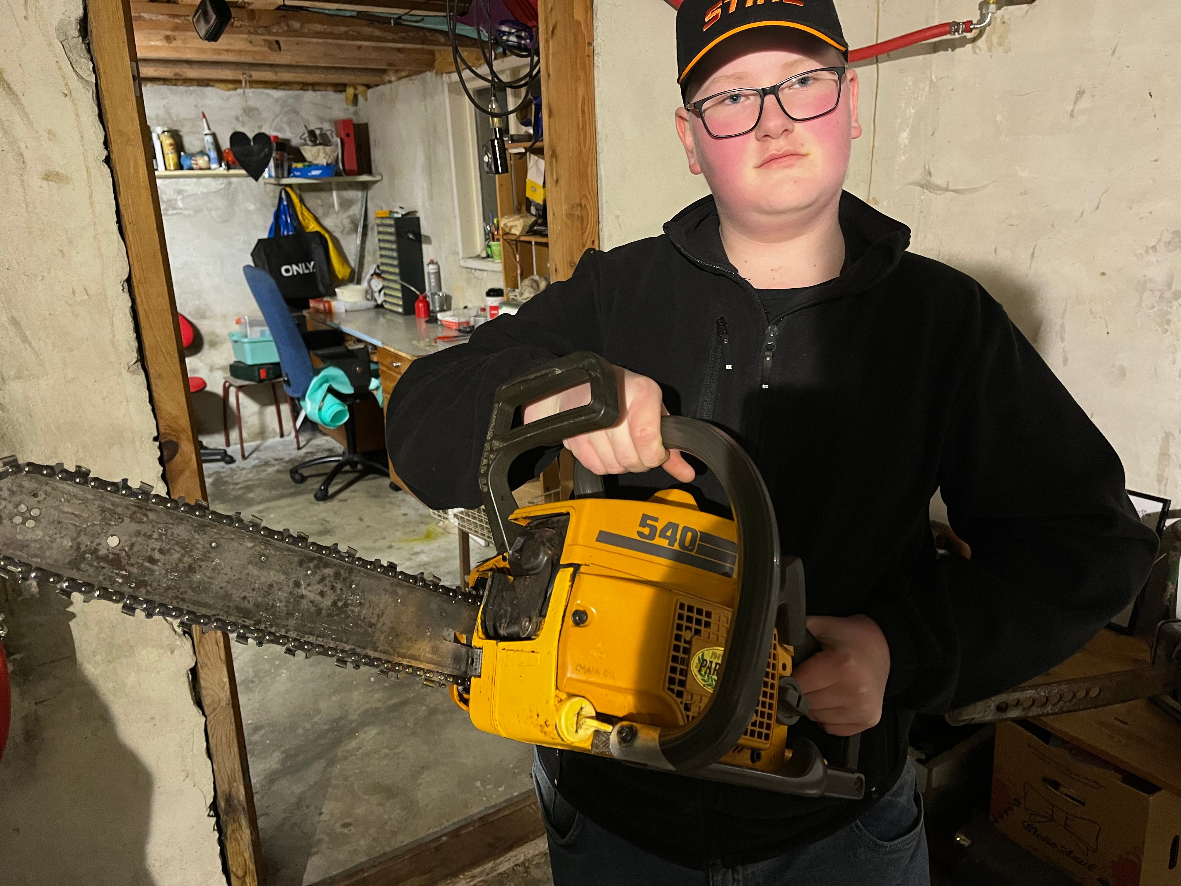 David har en spesiell interesse: – Ikke så mange som har den samme ...