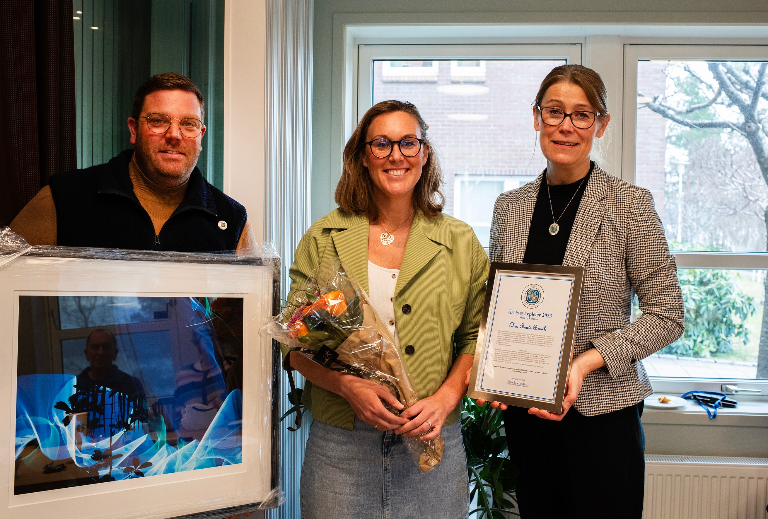 Kåret til Årets sjukepleier: – Tydelig, modig, stolt - rbnett.no