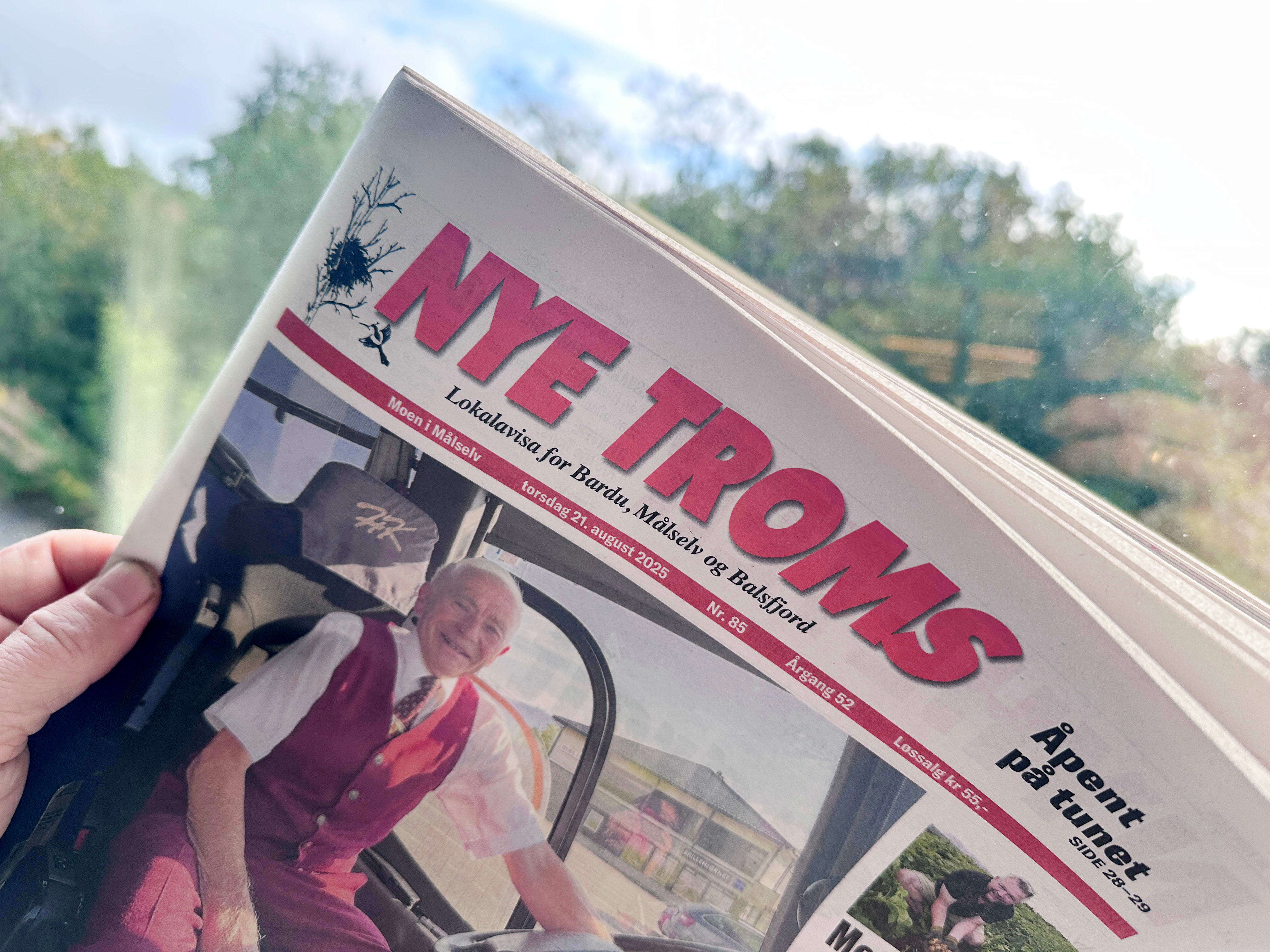 Nye Troms med færre utgaver på papir - folkebladet.no