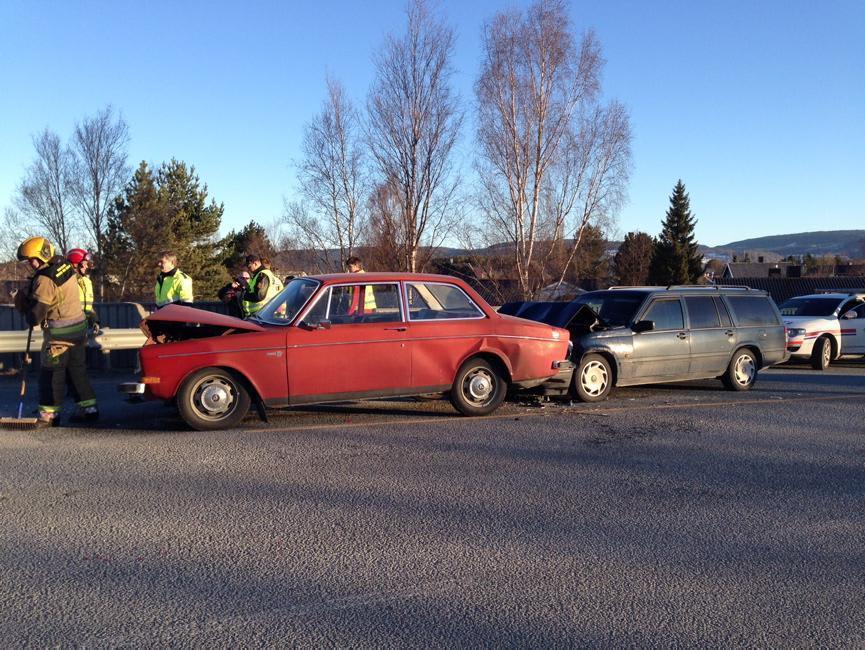 Kjedekollisjon i Verdal - innherred.no