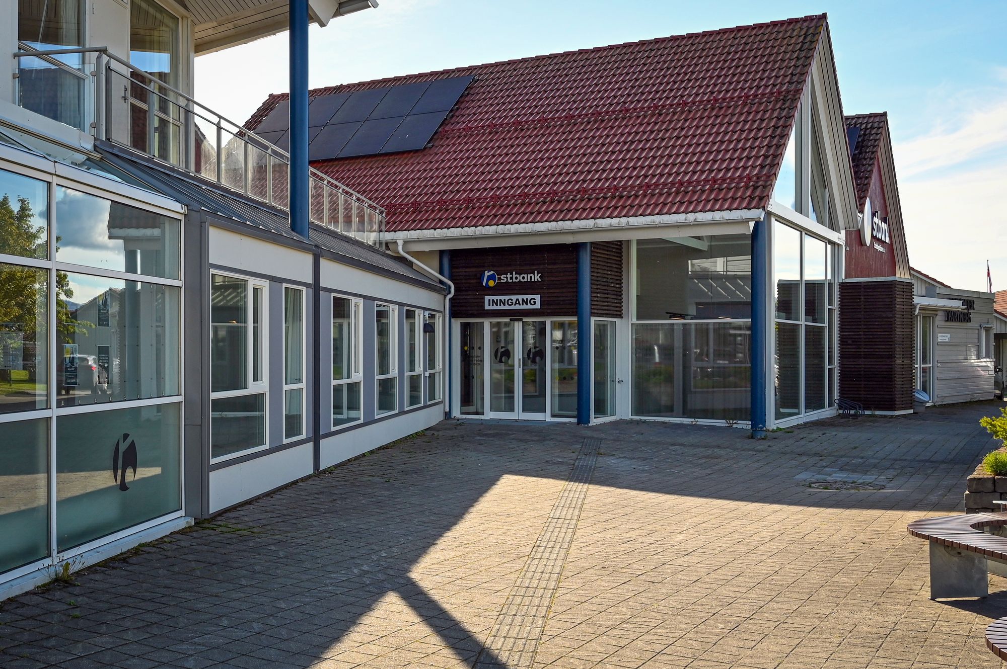 Vi måtte omtrent begynne å ta i bruk bøttekott