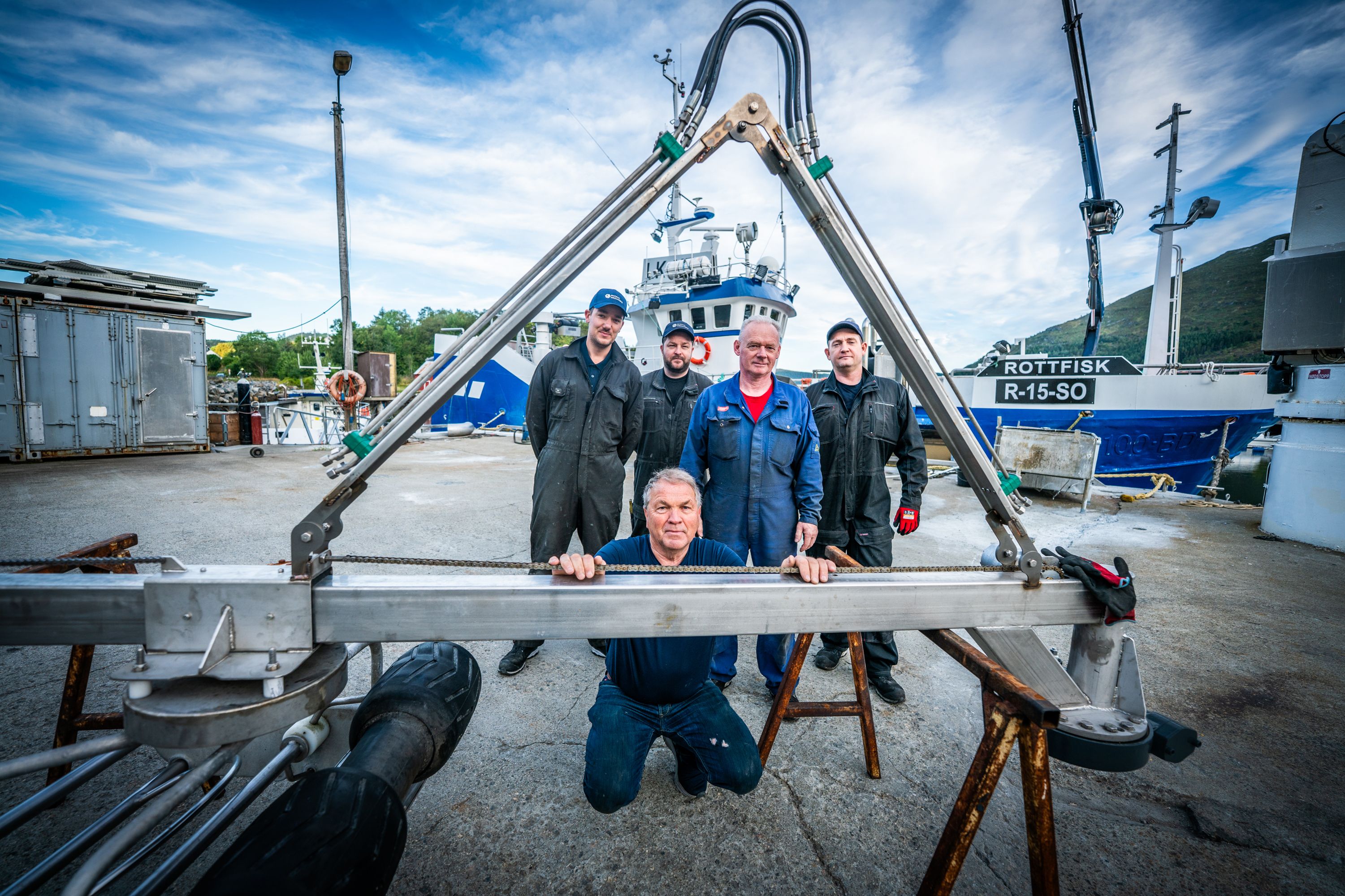 Båtar frå heile kysten kjem framleis hit