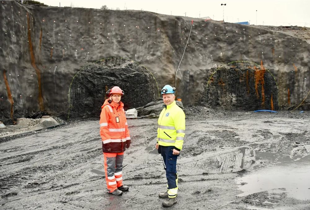 Hundre meter til gjennomslag på Harestad - oyposten.no Hundre meter til gjennomslag på Harestad - oyposten.no