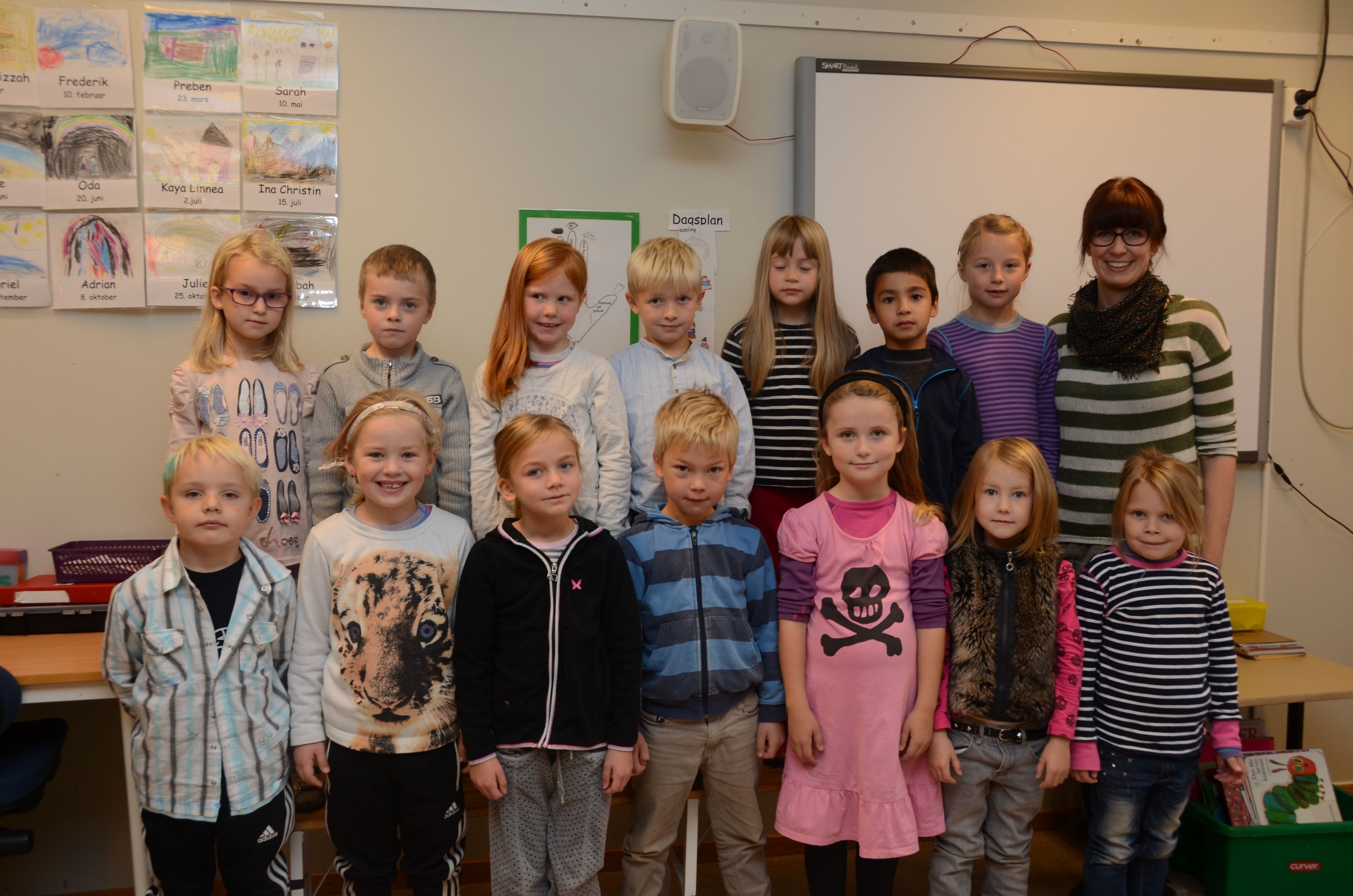 Ti år siden: Første klasse på Gimse skole - tronderbladet.no