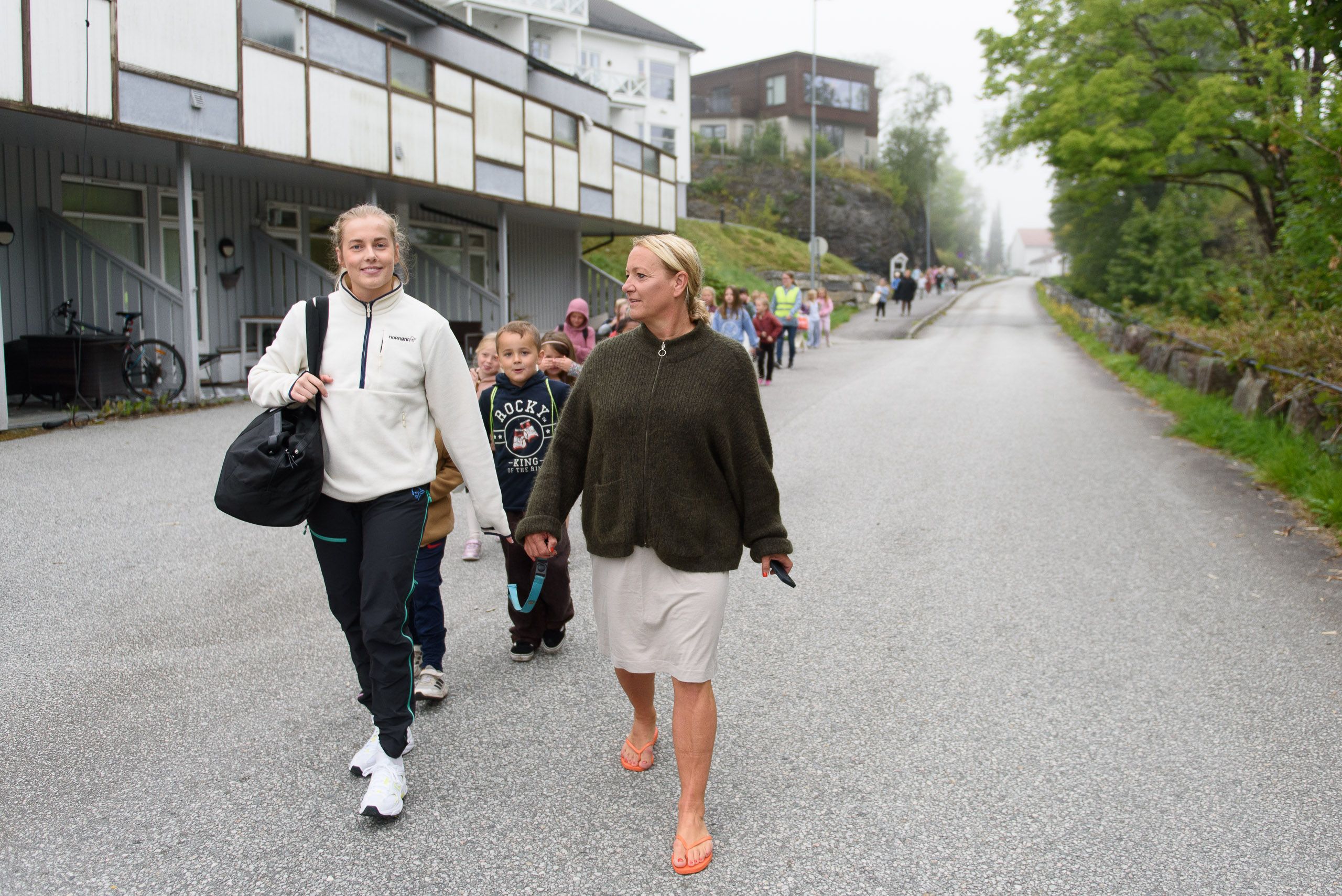 Denne gjengen går i sjøen kvar veke - sunnhordland.no