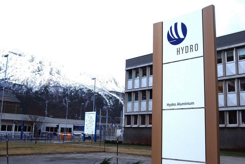 Full produksjon ved Hydro Sunndal