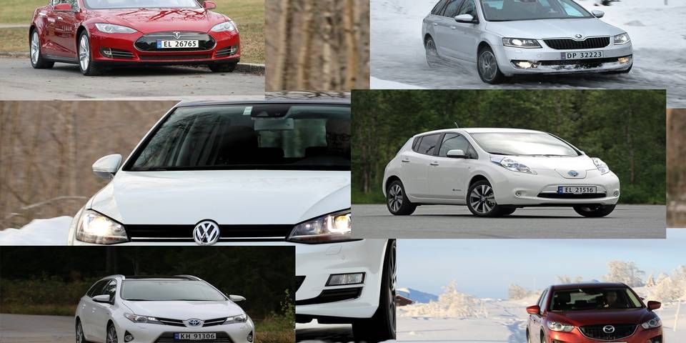 Vi har testet de 20 mest solgte bilene i Norge - fvn.no