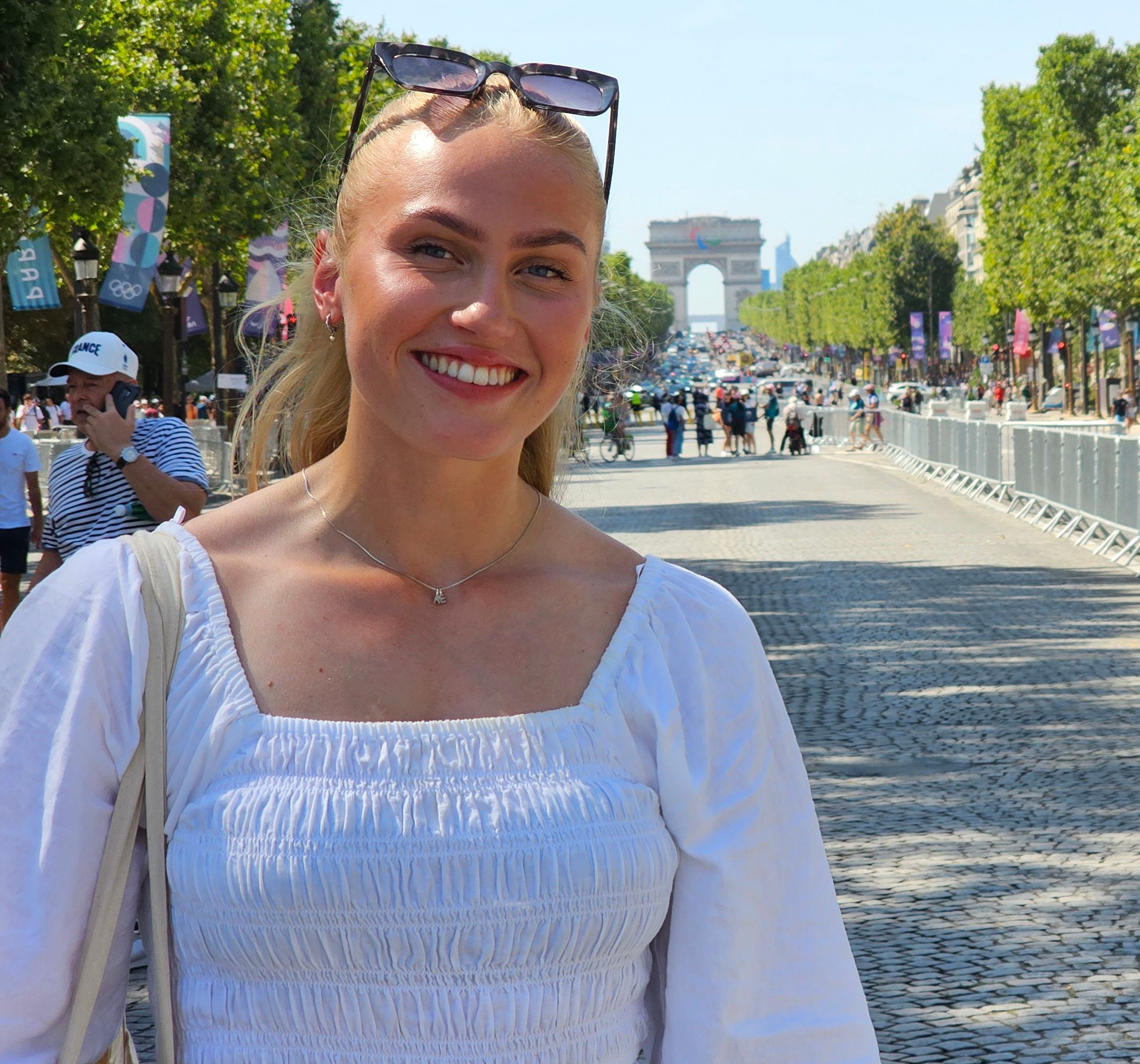 I 2021 sa hun på TV at hun skulle delta i årets OL – er i Paris på en ...