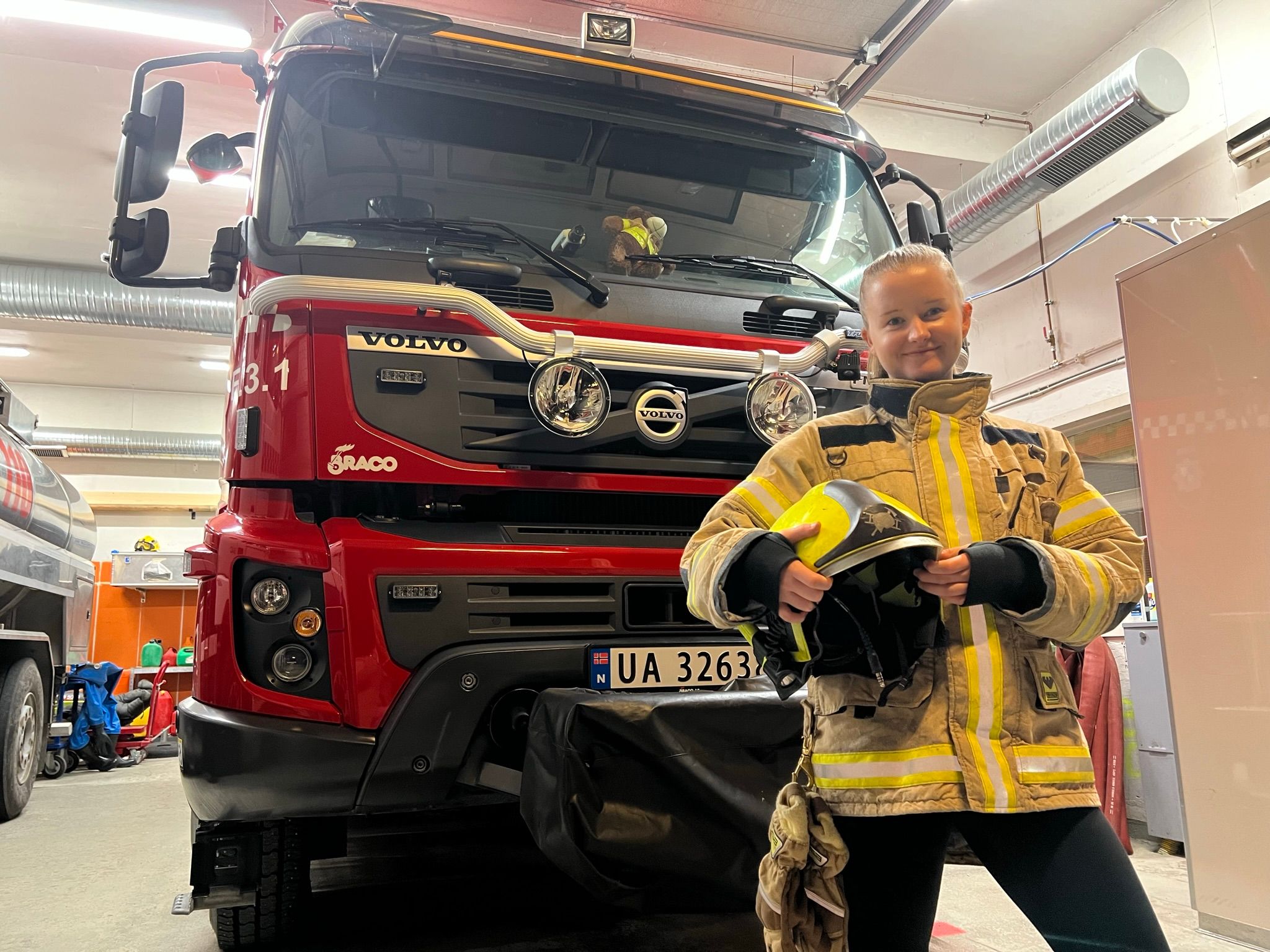 Hege er glad for å vere første kvinne på stasjonen i Måløy: – Det var ...