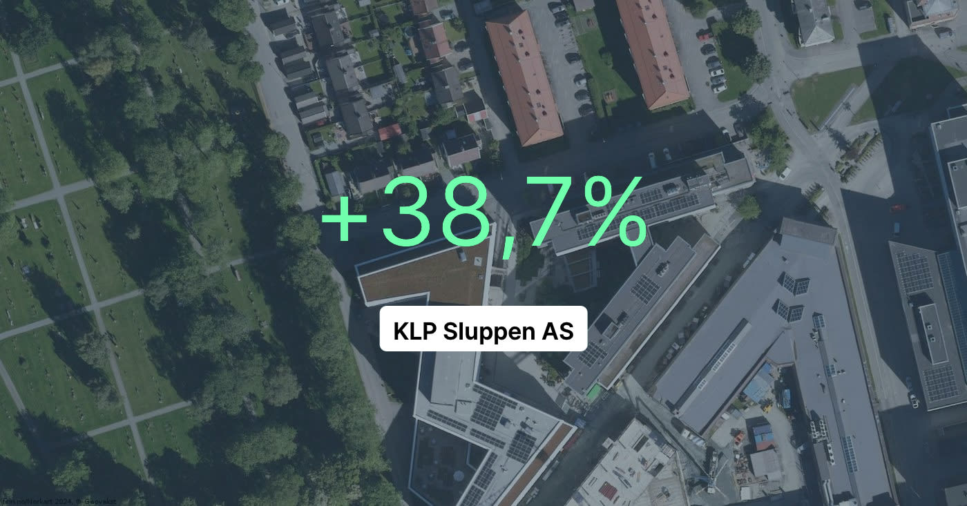 Eksplosiv økning i resultatene til KLP Sluppen AS - mn24.no