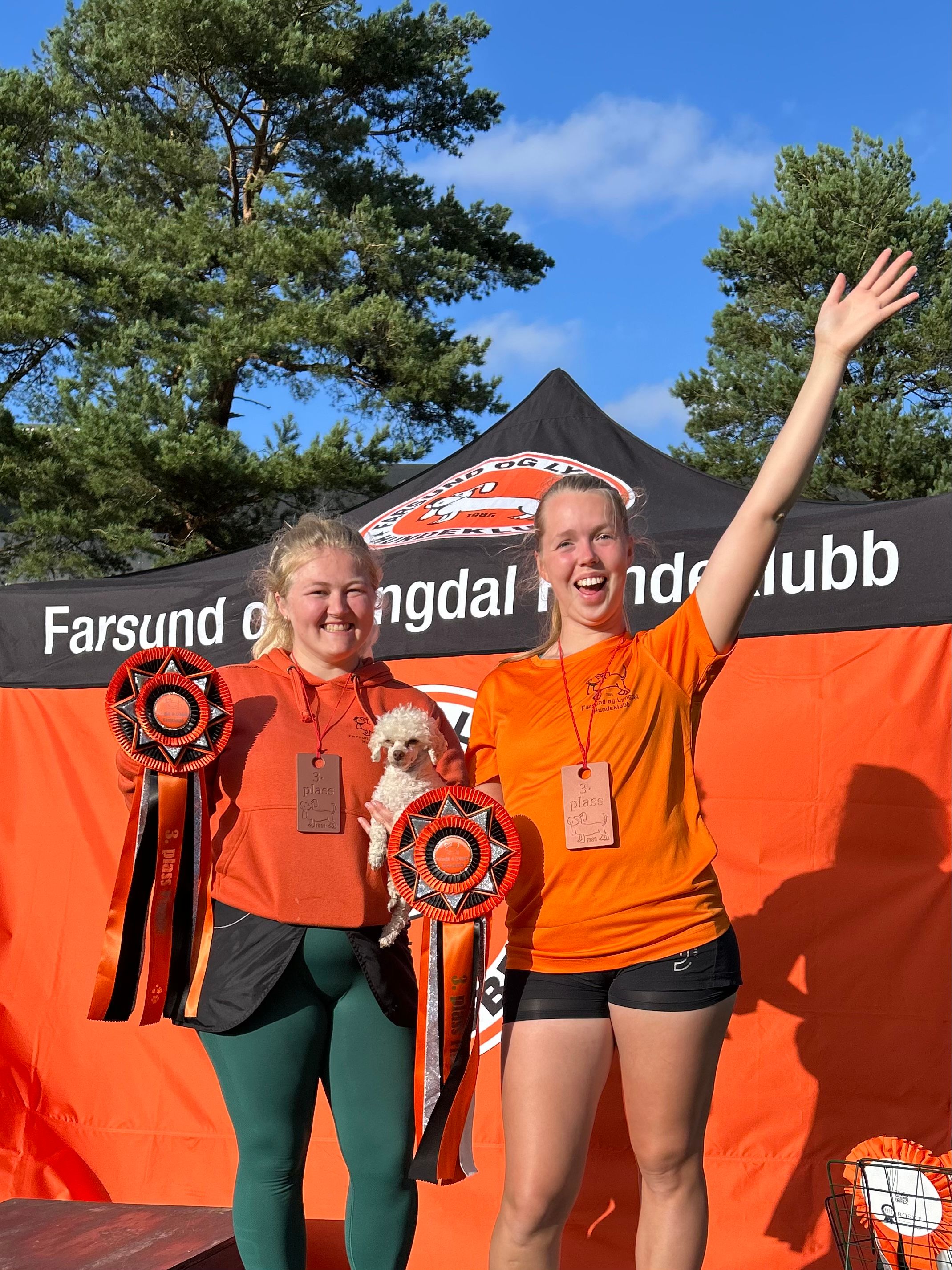Lokale førere med medalje i agility - lister24.no