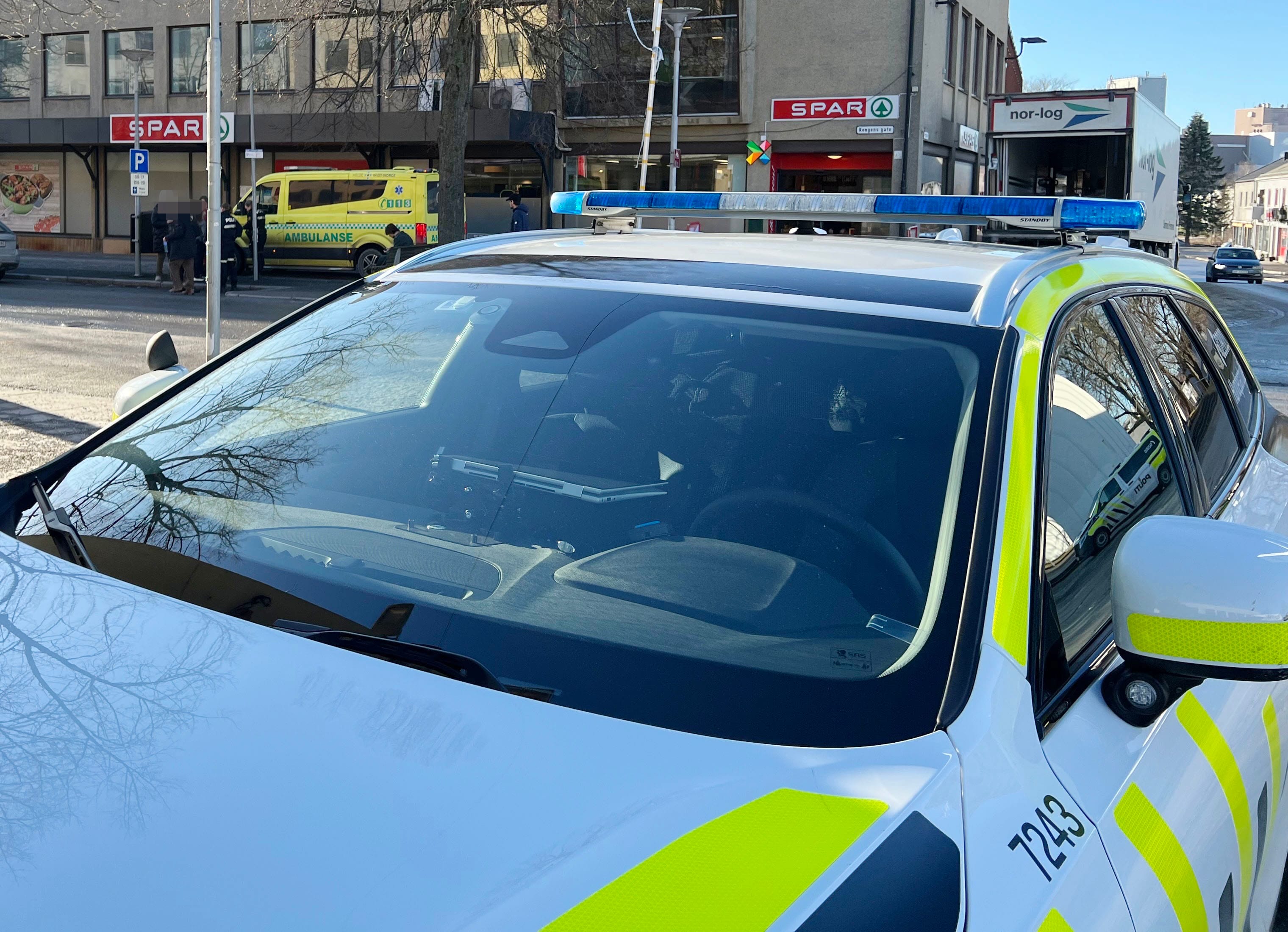 Fotgjenger påkjørt i Steinkjer sentrum - adressa.no