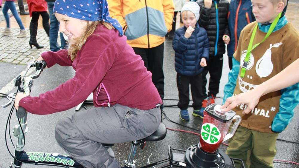 4H-arar skal lage berekraftig mat og sunt snop