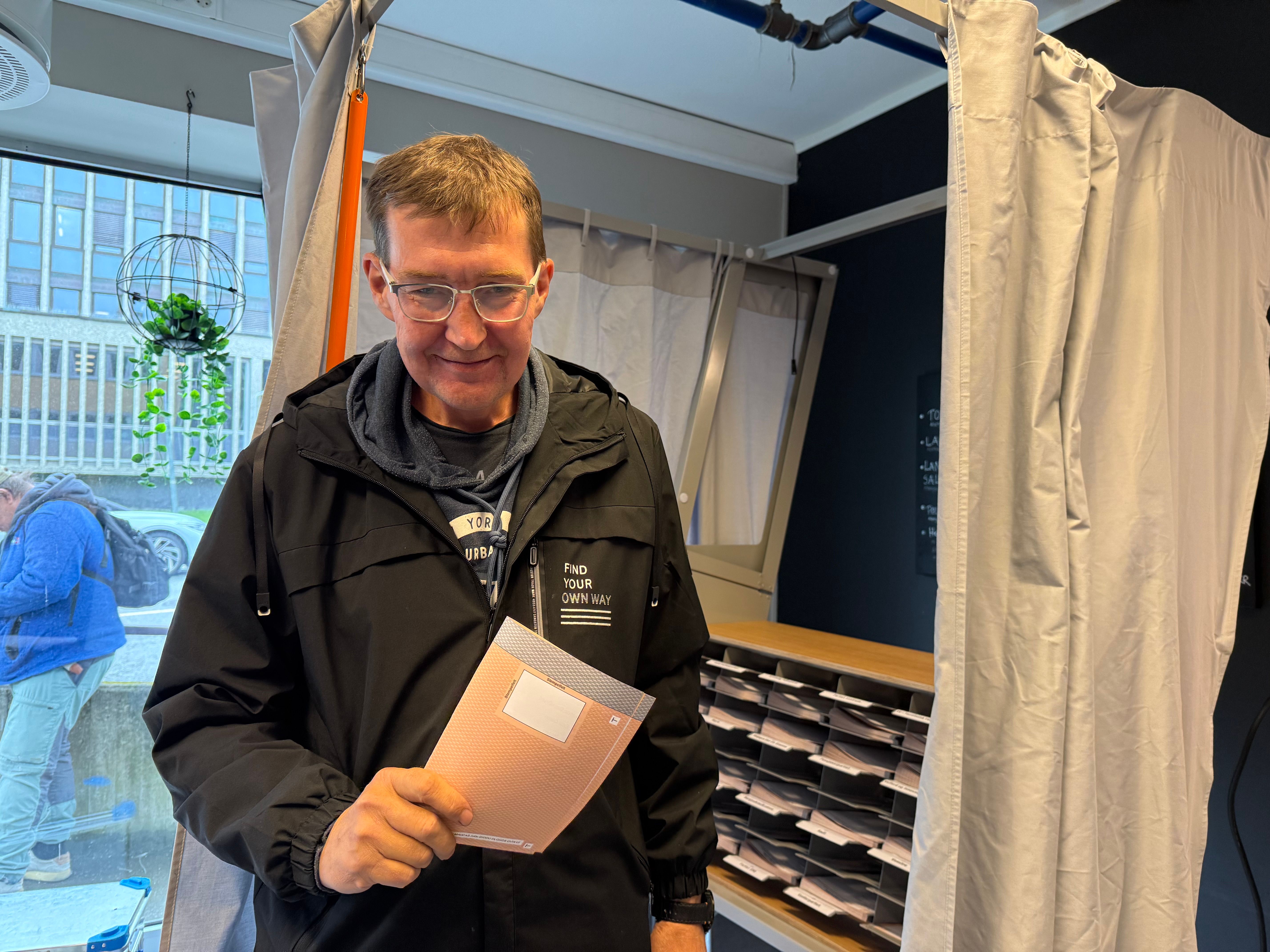 Anders fikk valgboden i fleisen: – Noen setter en finger i været og en ...