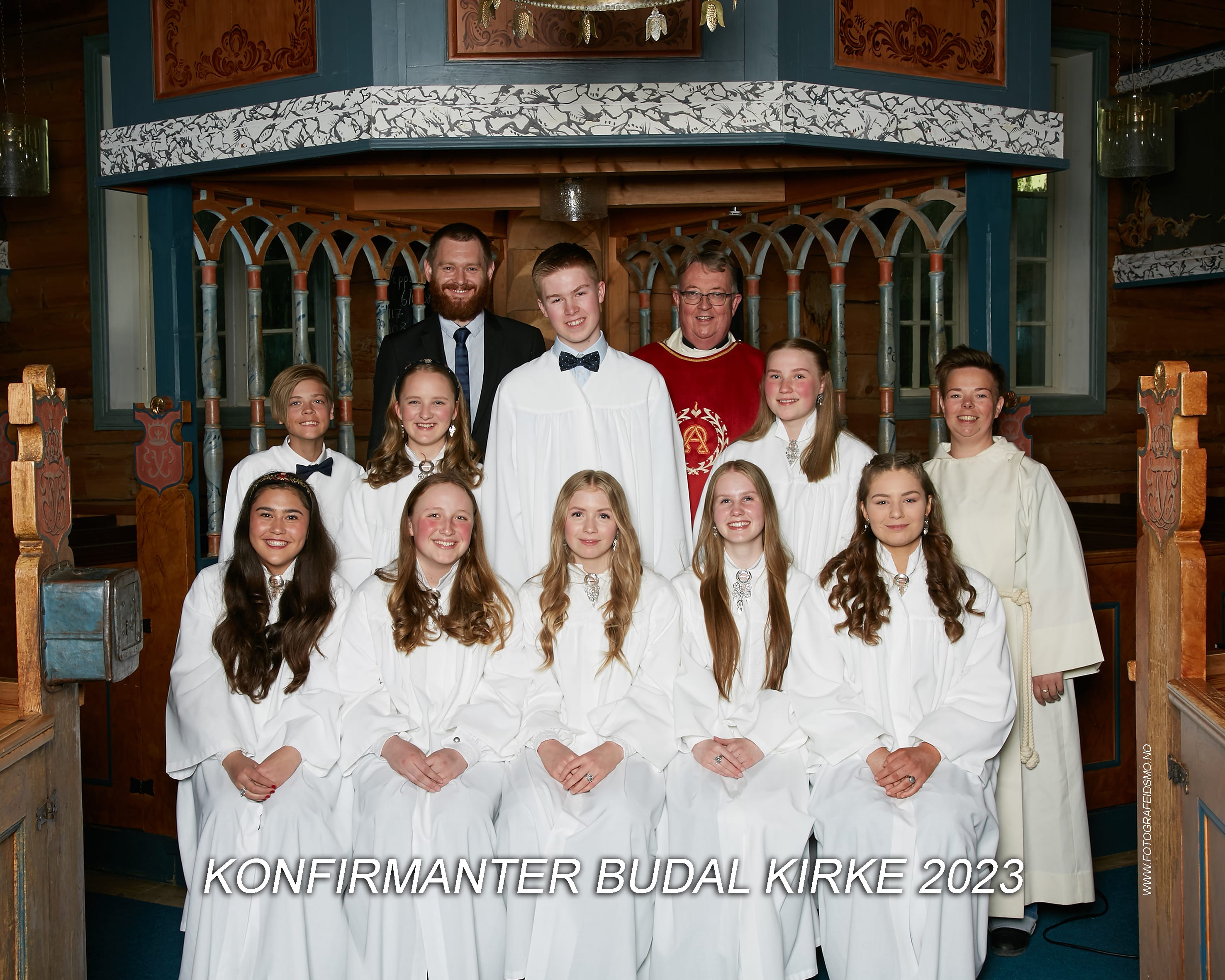Konfirmanter i Budal kirke - tronderbladet.no