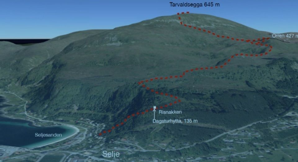 Ber NVE om å uttale seg om tursti til Tarvaldseggja - fjordabladet.no